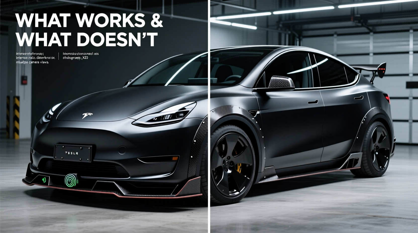Model Y Body Kit Sensor Interference: What Works & What Doesn't