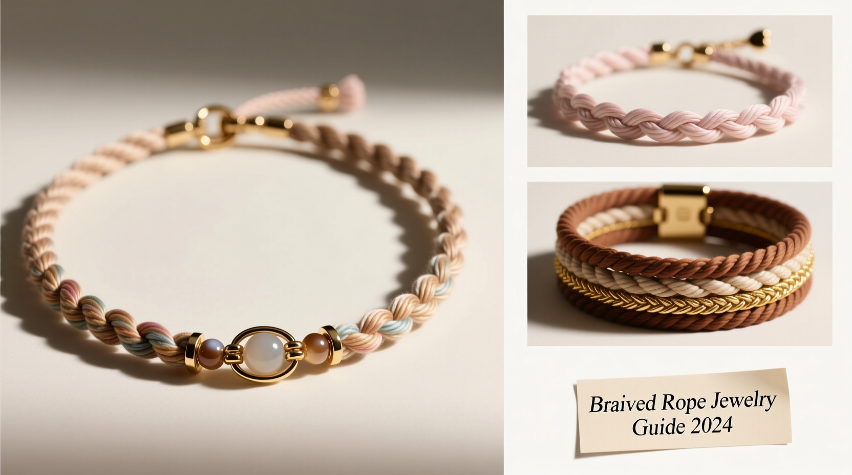 How To Choose The Perfect Braided Rope Jewelry For Women A Style And ...