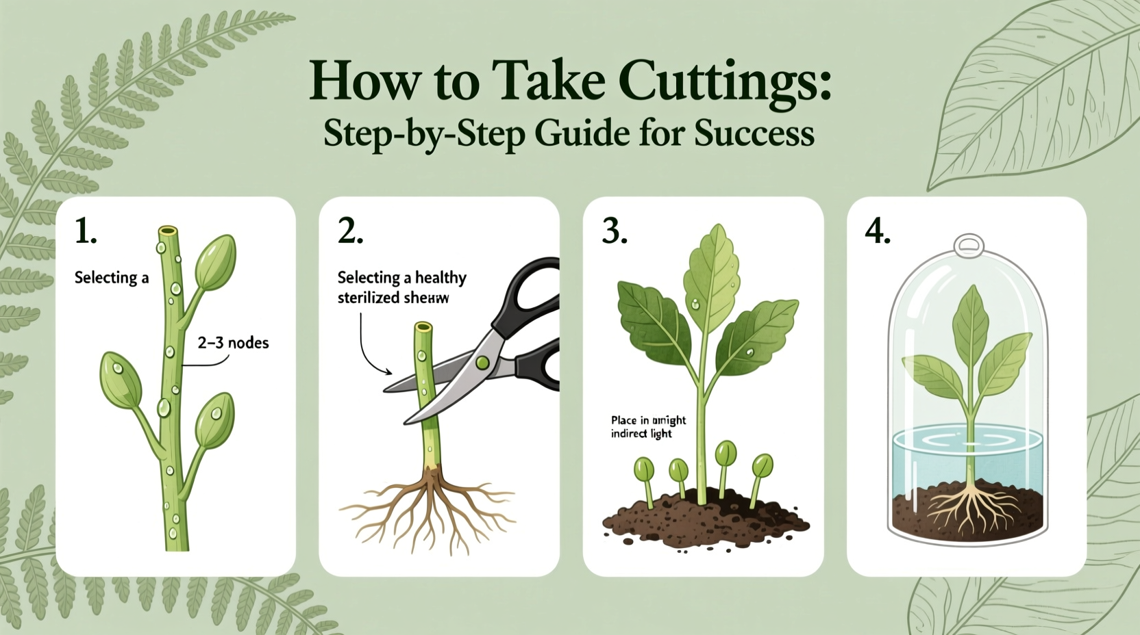 How to Take Cuttings: Step-by-Step Guide for Success