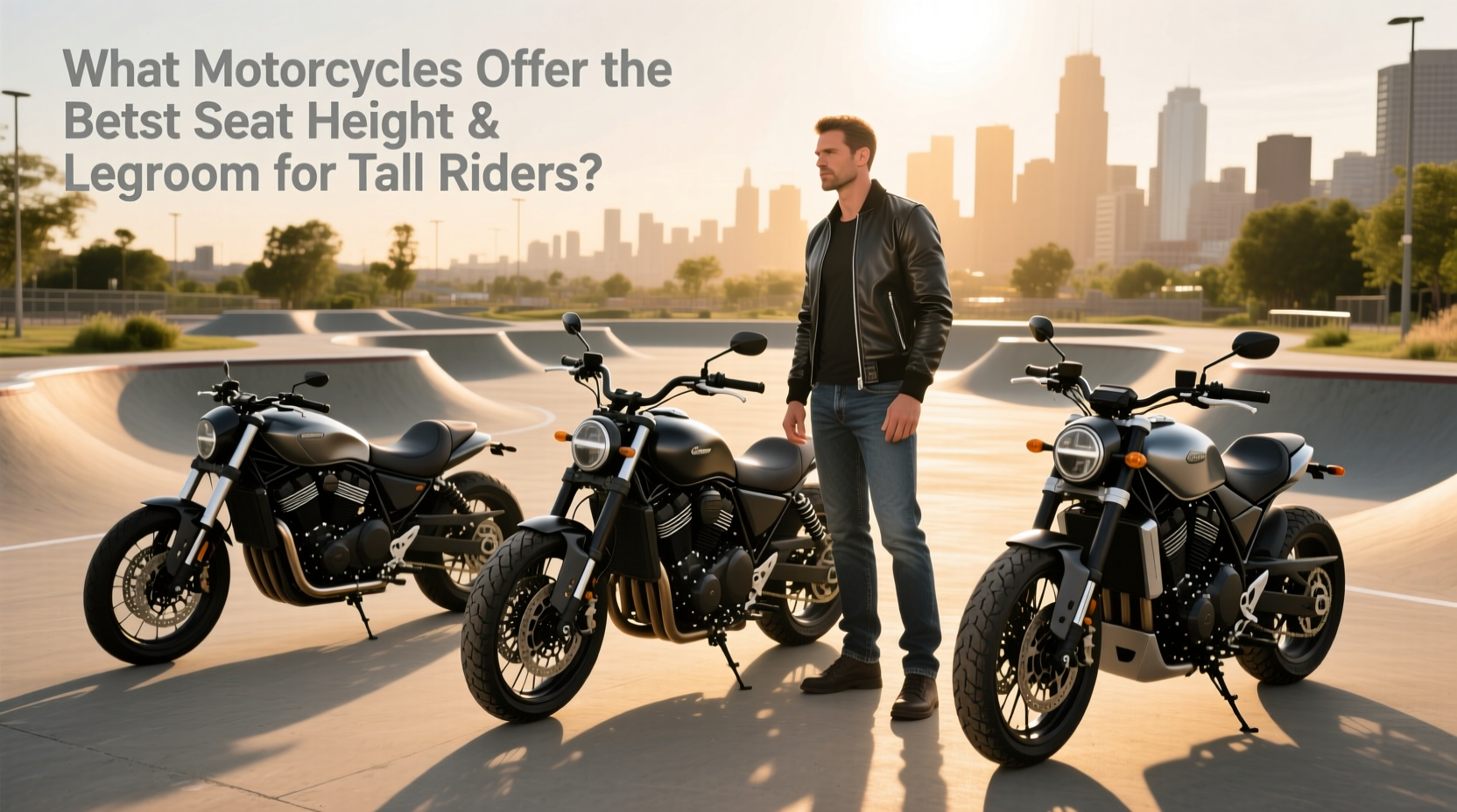 Motorcycles for Tall Riders: What to Look For