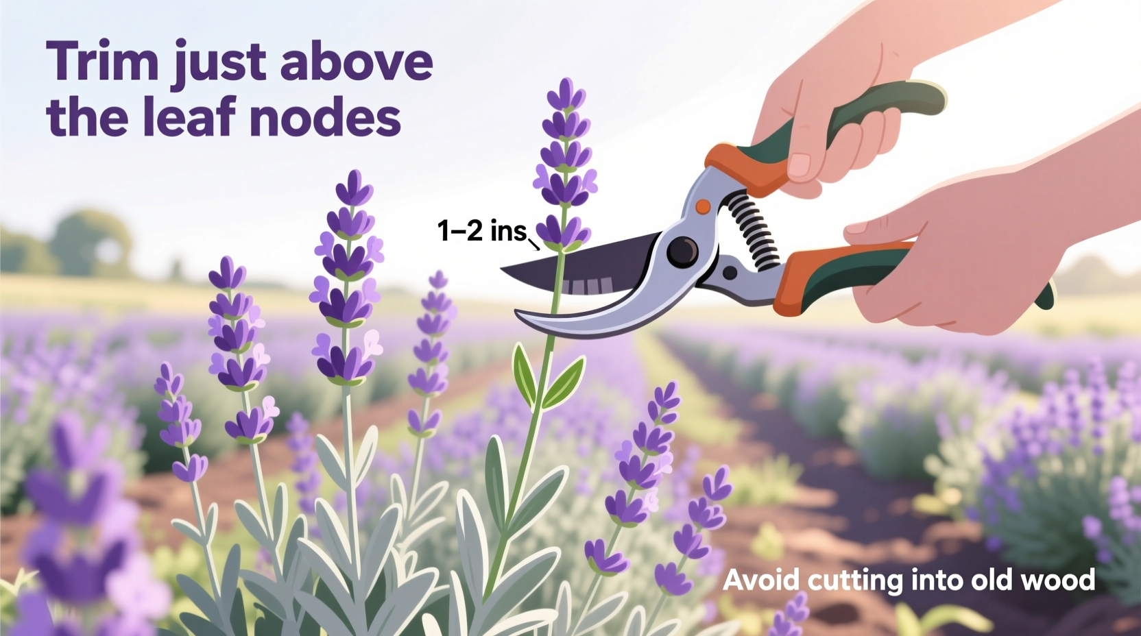How to Trim Back Lavender Properly