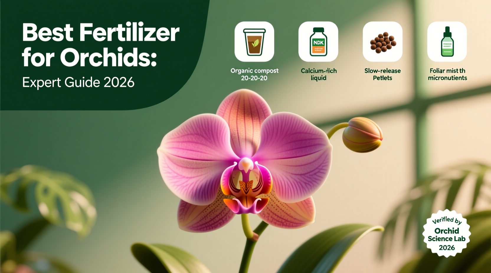Best Fertilizer for Orchids: Expert Guide 2026