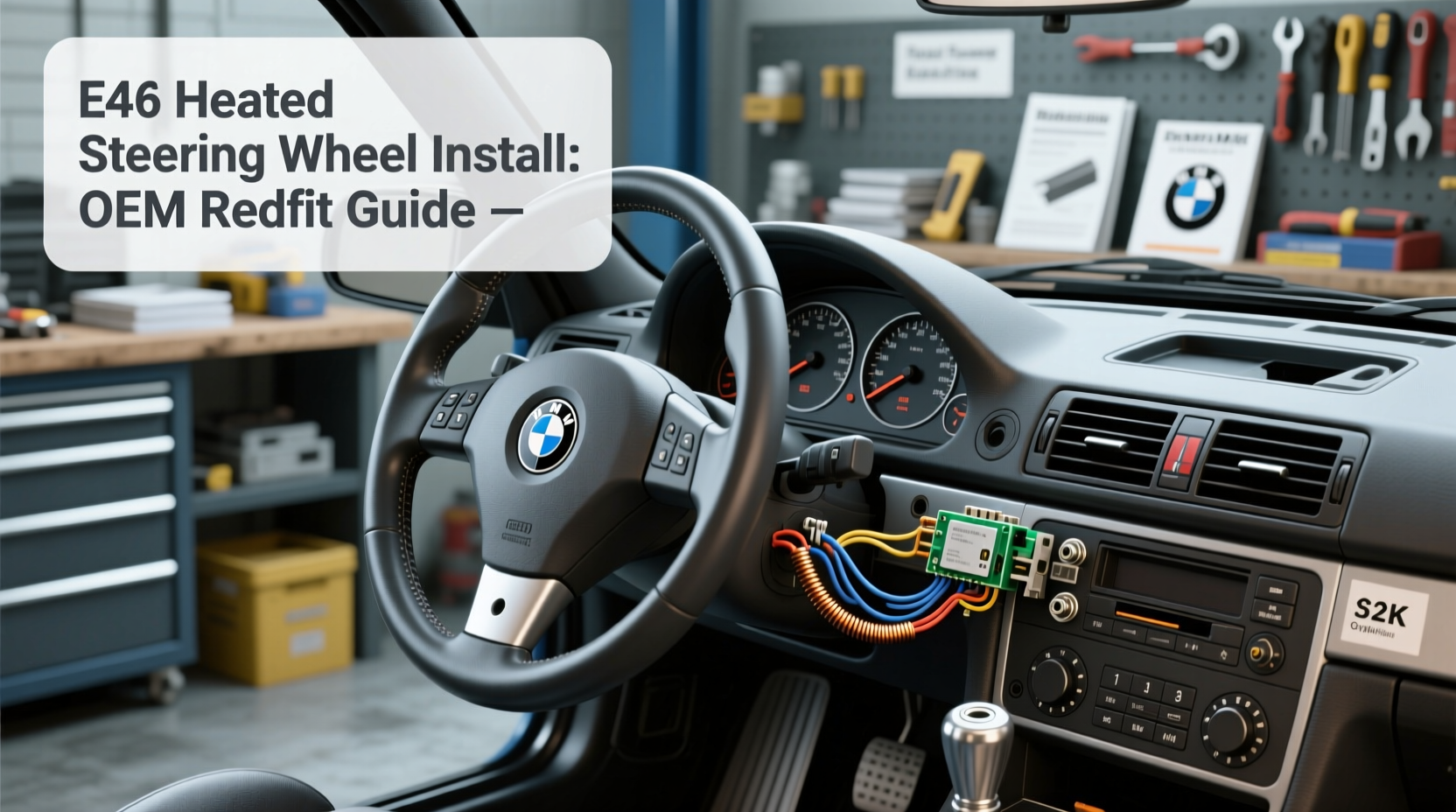E46 Heated Steering Wheel Install: OEM Retrofit Guide