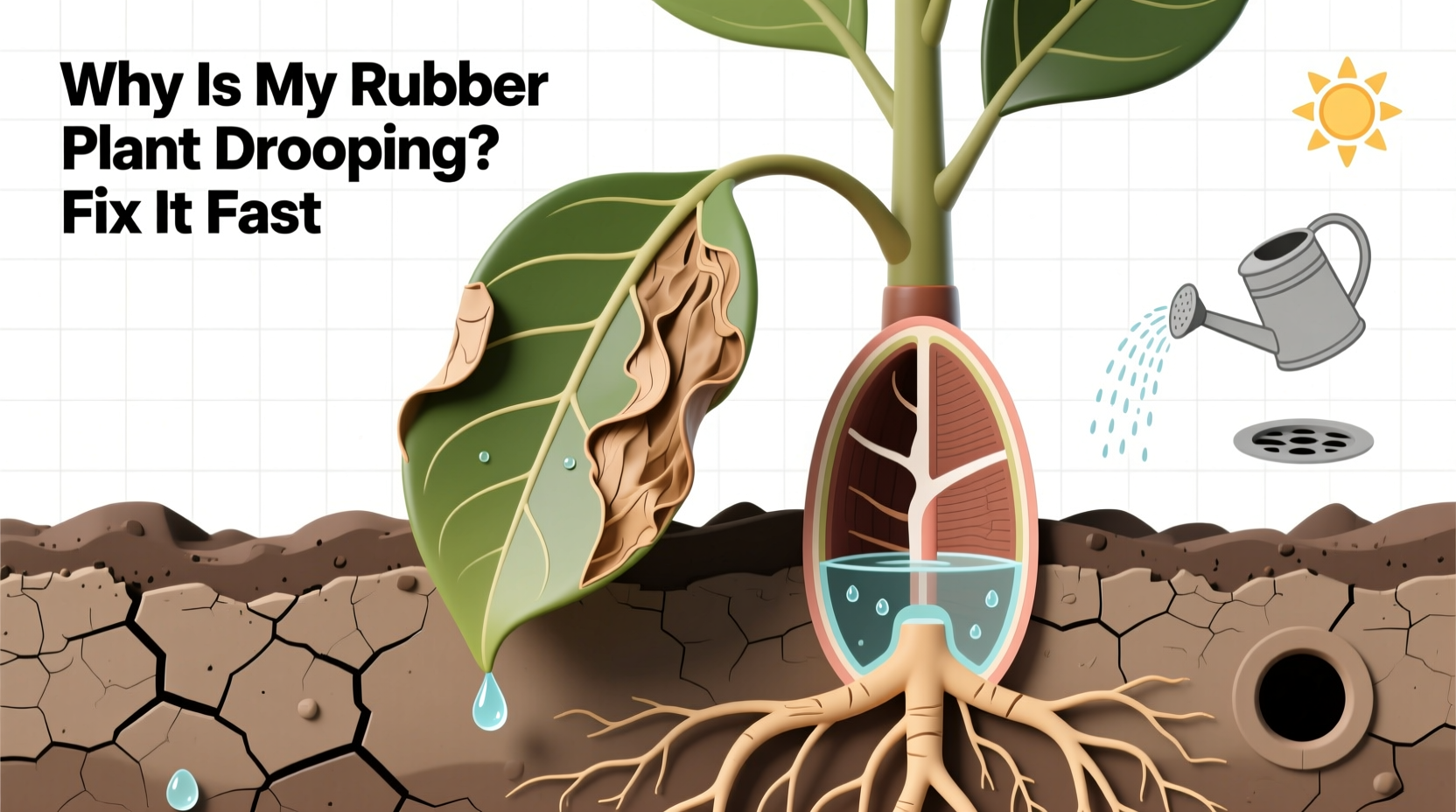 Why Is My Rubber Plant Drooping? Fix It Fast