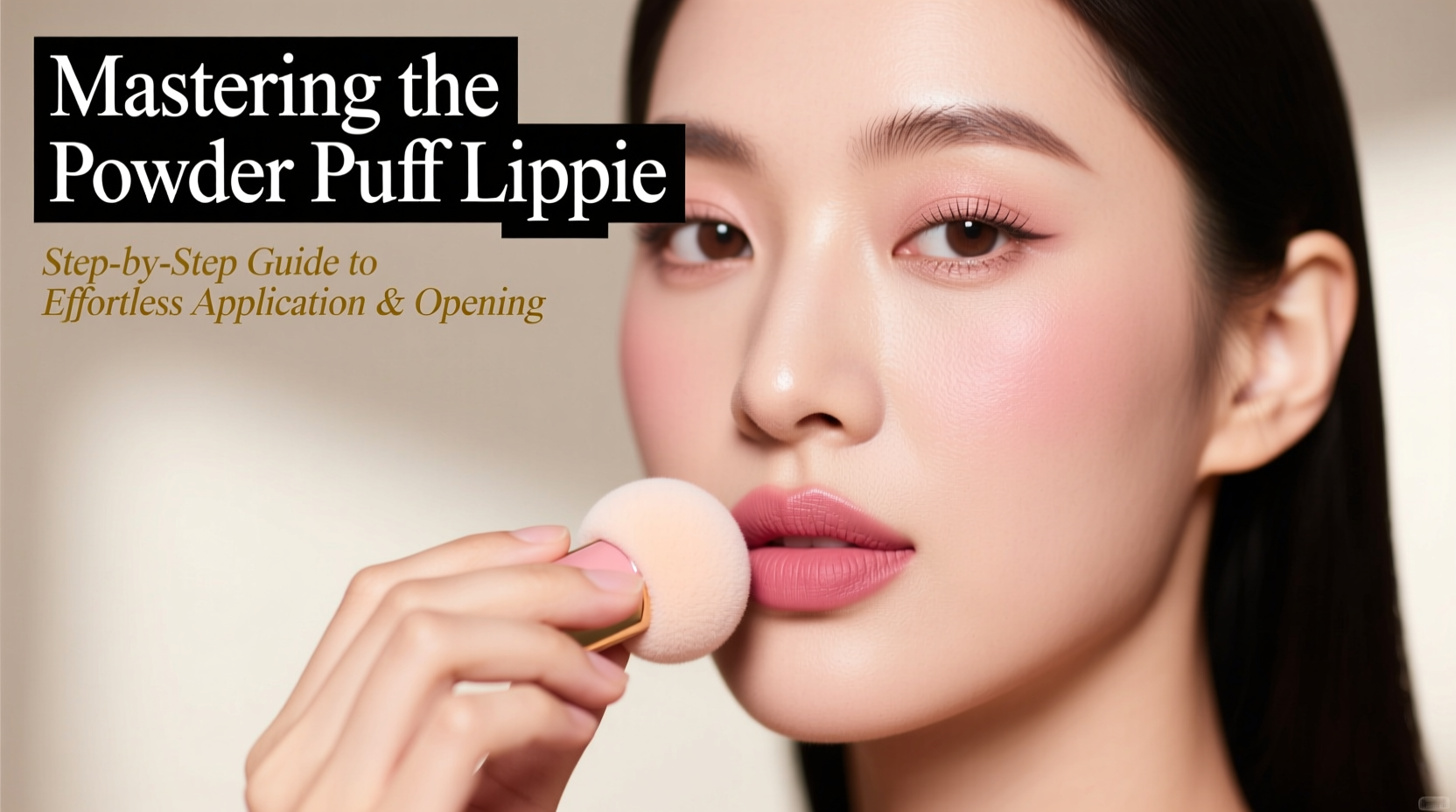 Mastering The Powder Puff Lippie A Step By Step Guide To Effortless ...