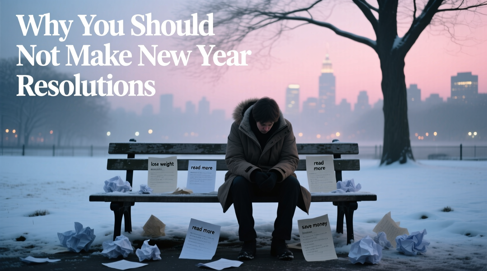 Why You Should Not Make New Year Resolutions