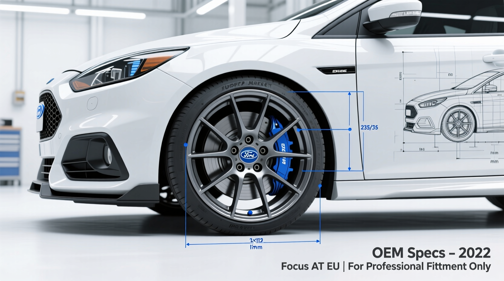 Ford Focus ST Wheel Size EU 2026: OEM Specs & Fitment Guide