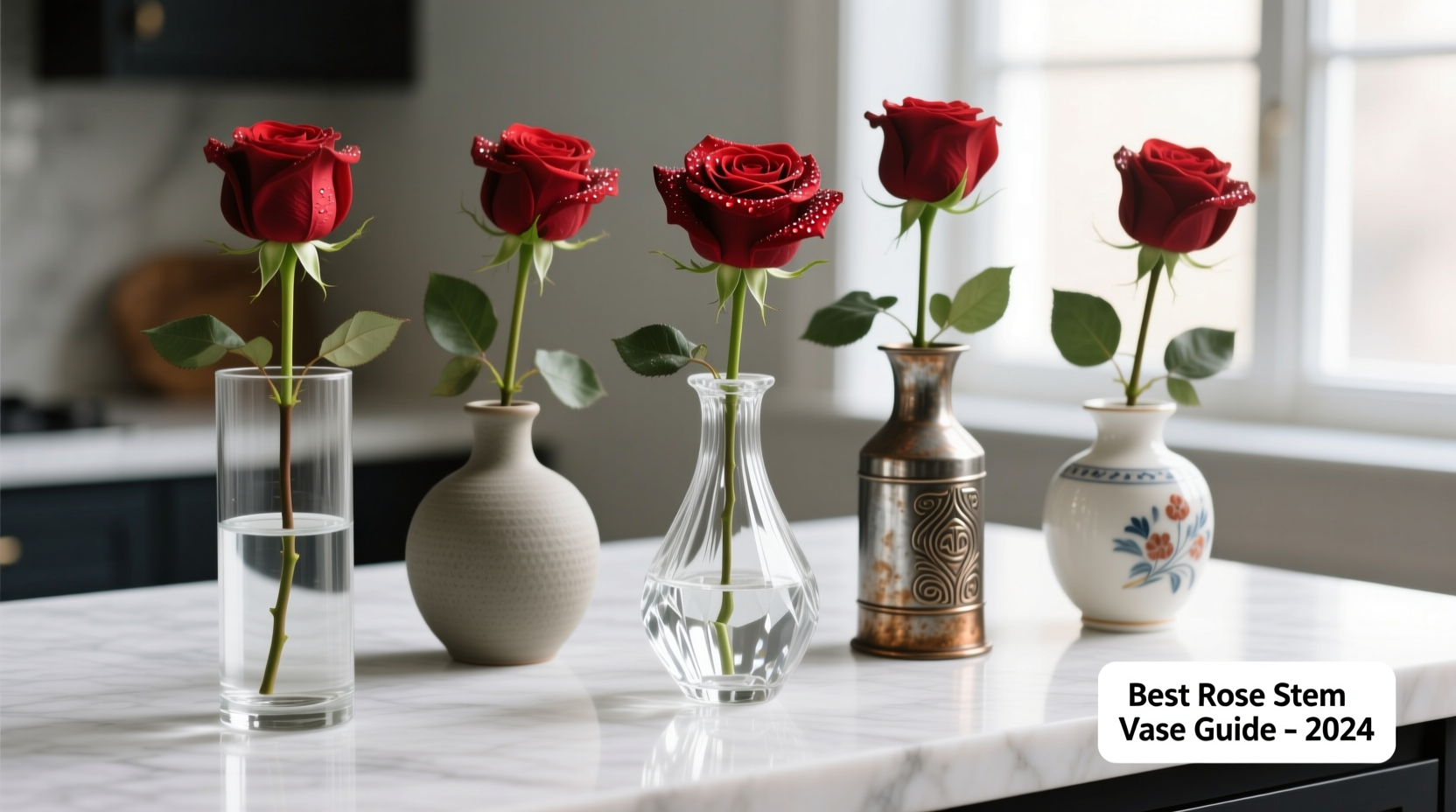 How to Choose the Best Rose Stem Vase: A Complete Buying Guide