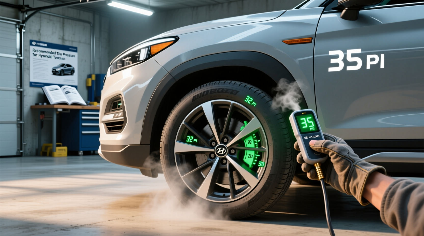 How to Choose Hyundai Tucson Tyre Pressure, What PSI Should My Hyundai ...