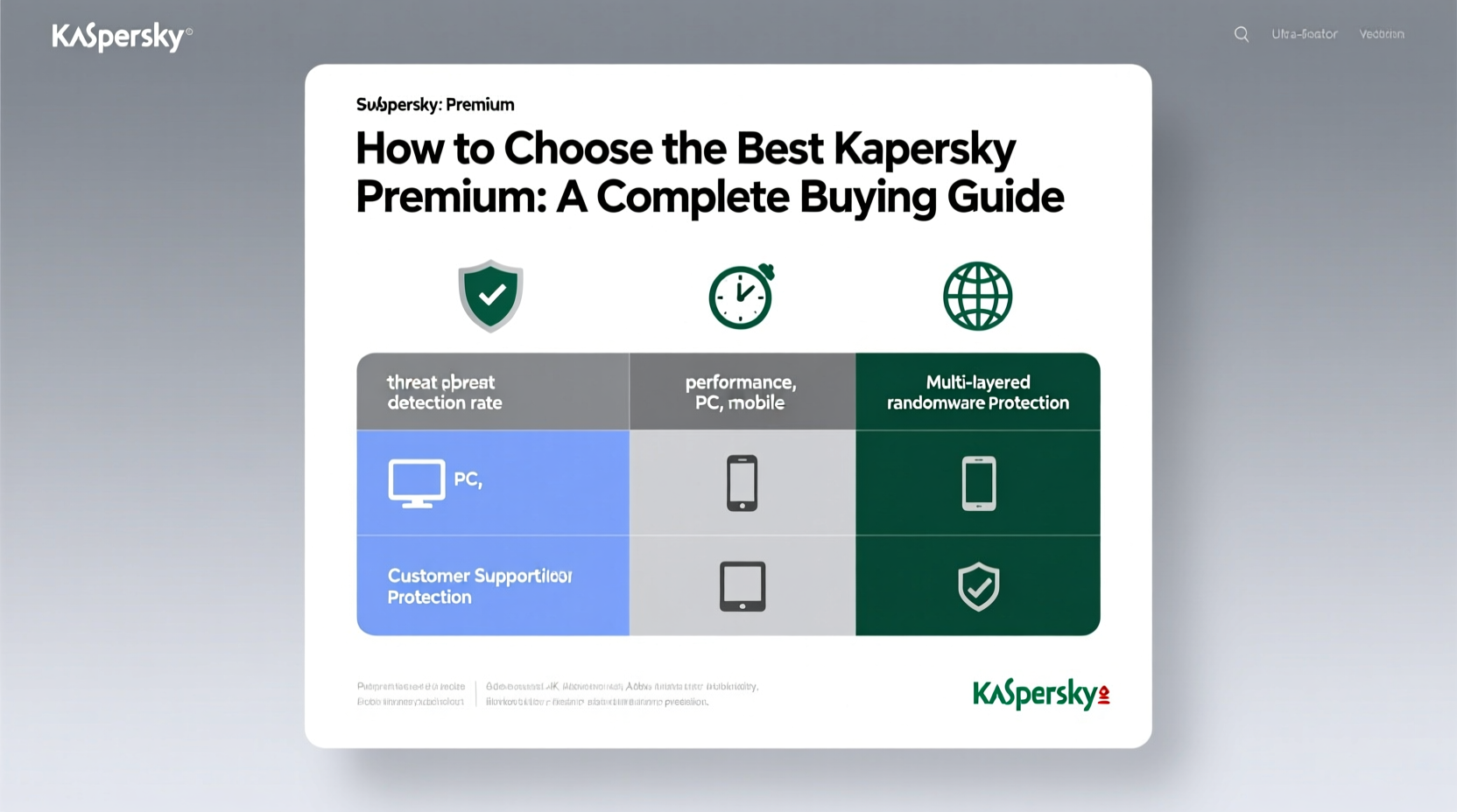 How to Choose Kaspersky Premium: A Complete Buying Guide