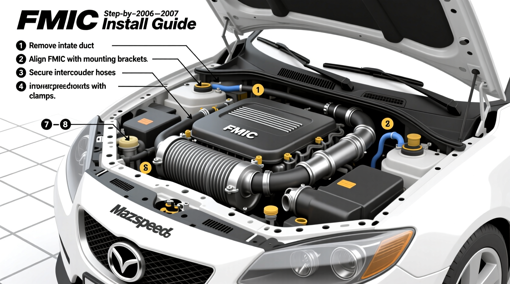 Speed6 FMIC Install Guide: Step-by-Step for 2006–2007 Mazdaspeed6