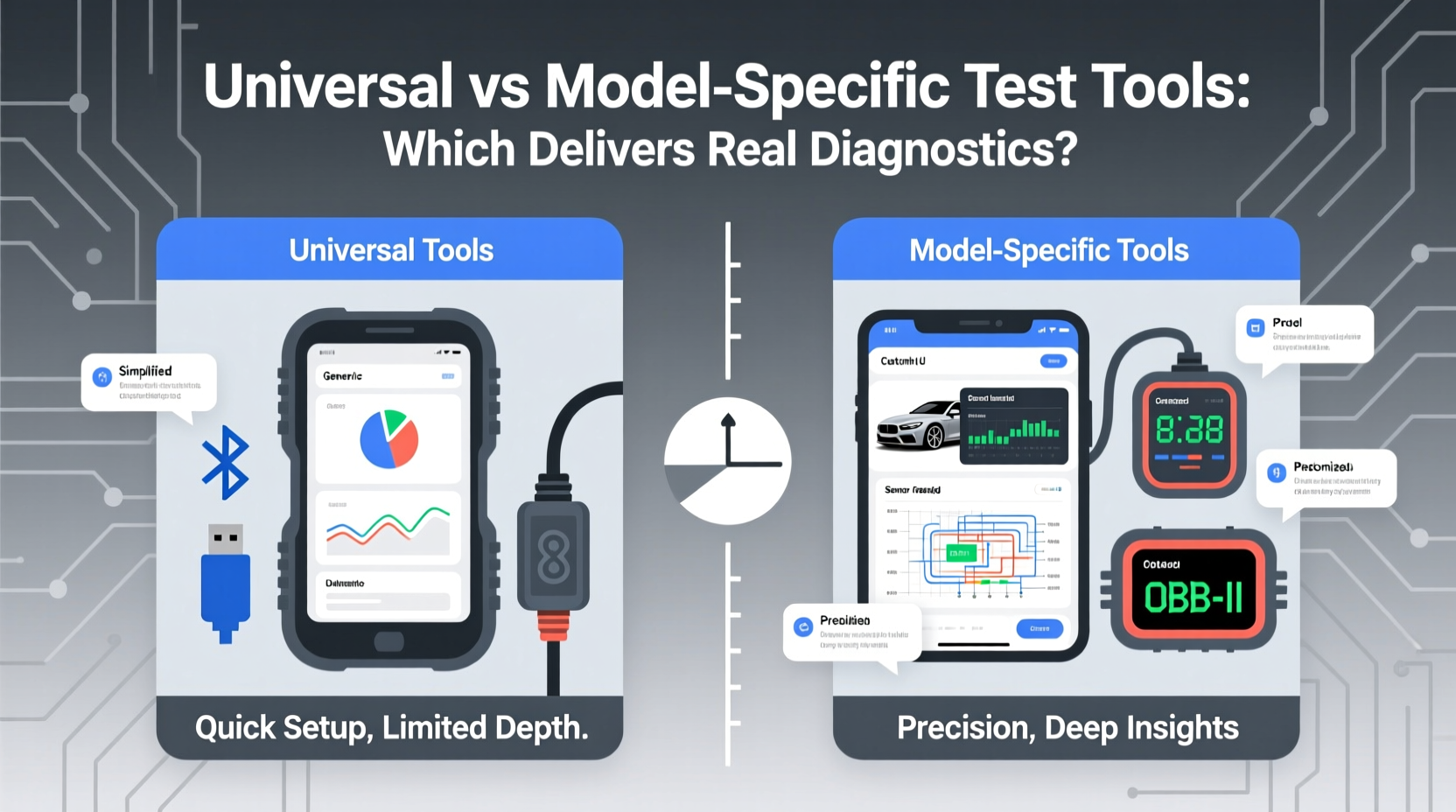 Universal vs Model Specific Test Tools: Which Delivers Real Diagnostics?