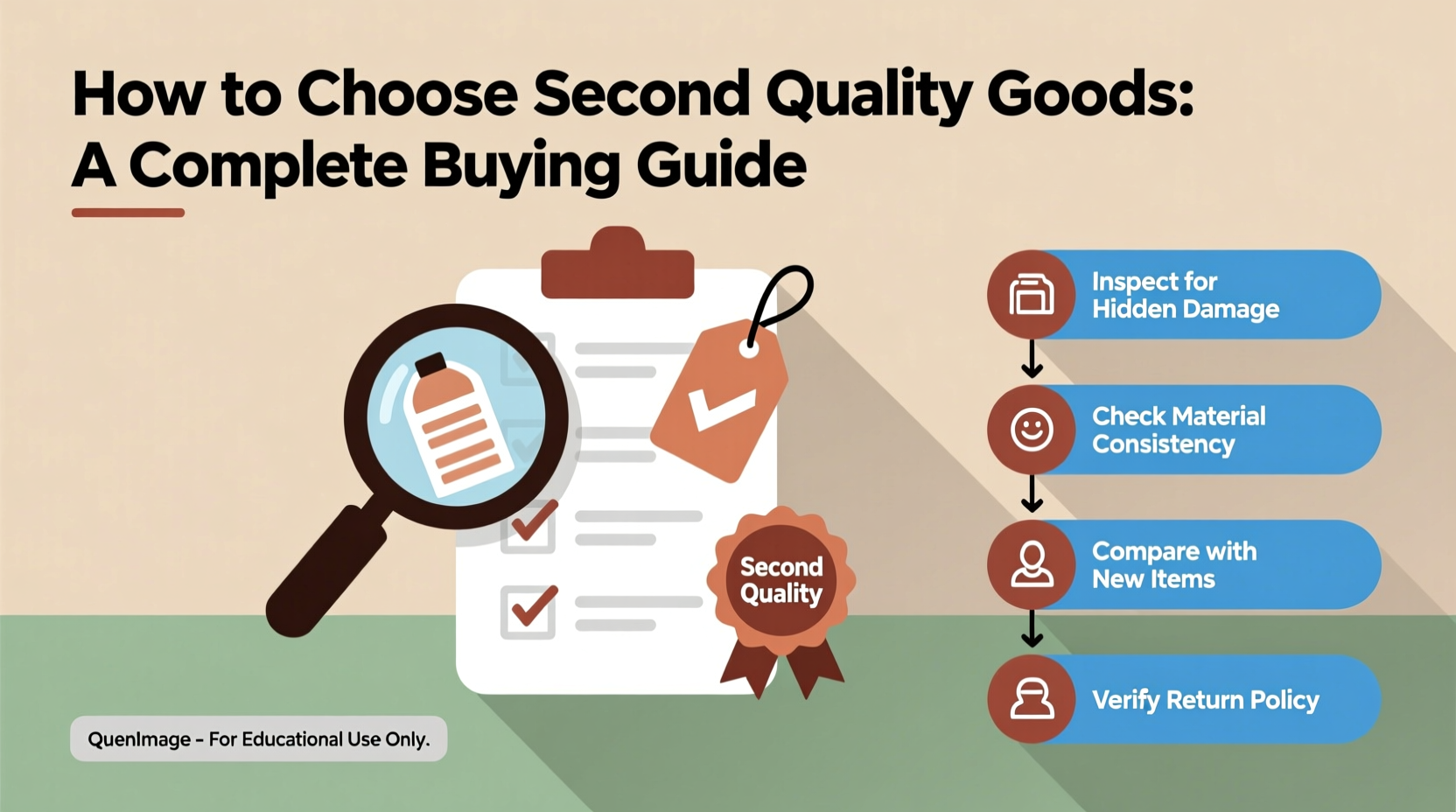 How to Choose Second Quality Goods: A Complete Buying Guide