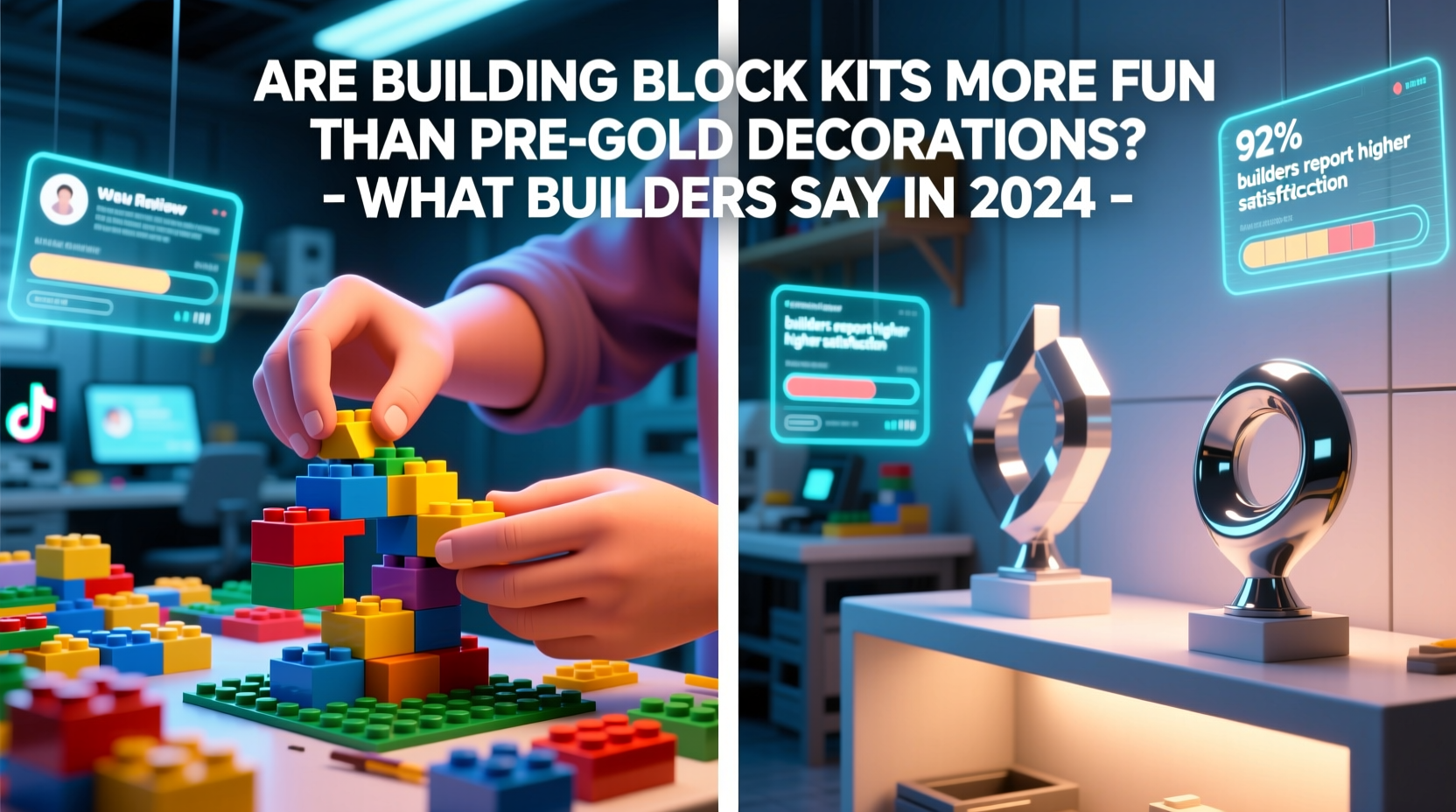 Are Building Block Model Kits Actually More Fun Than Pre Built ...