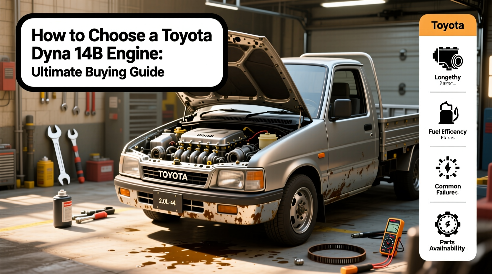 How to Choose a Toyota Dyna 14B Engine: Ultimate Buying Guide