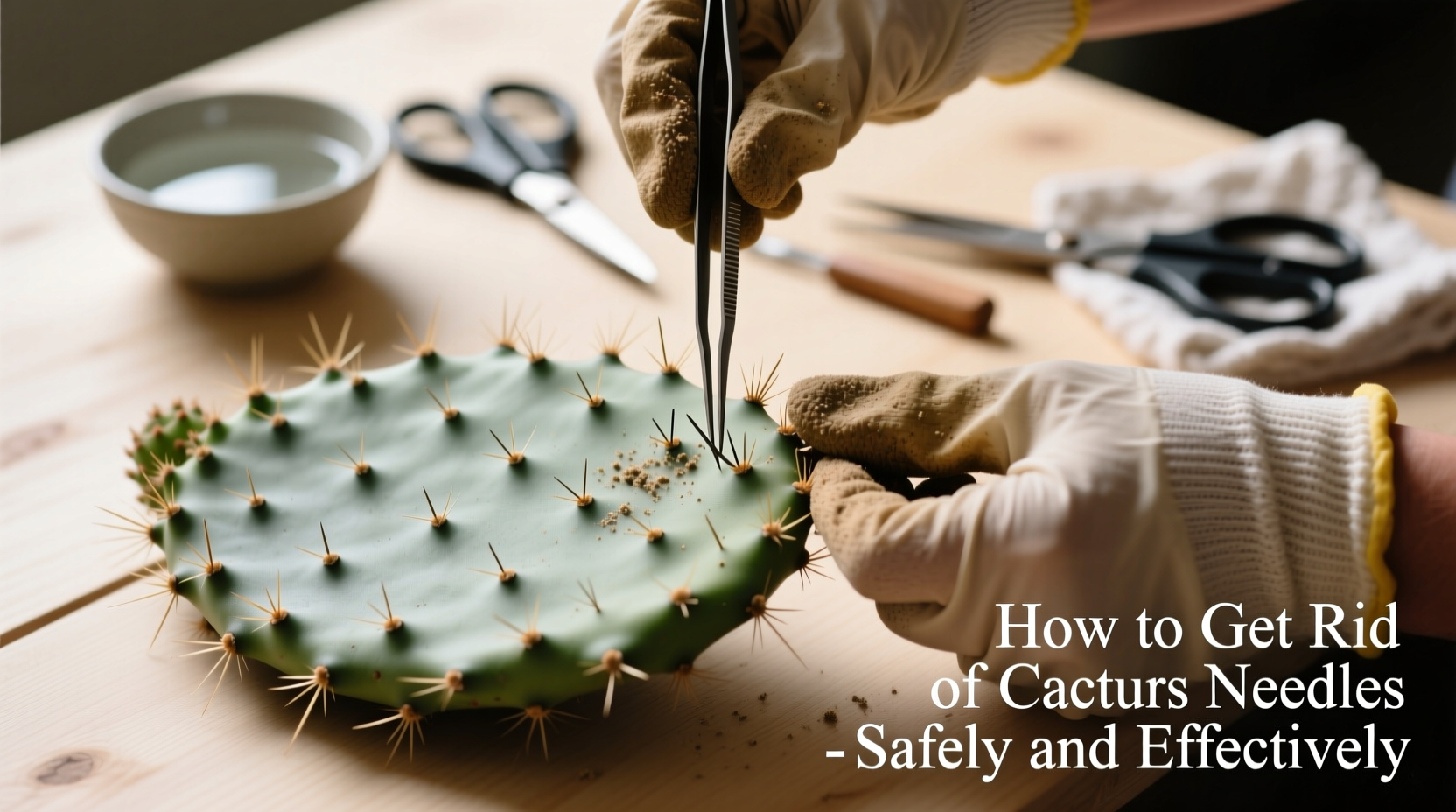 How to Get Rid of Cactus Needles Safely and Effectively