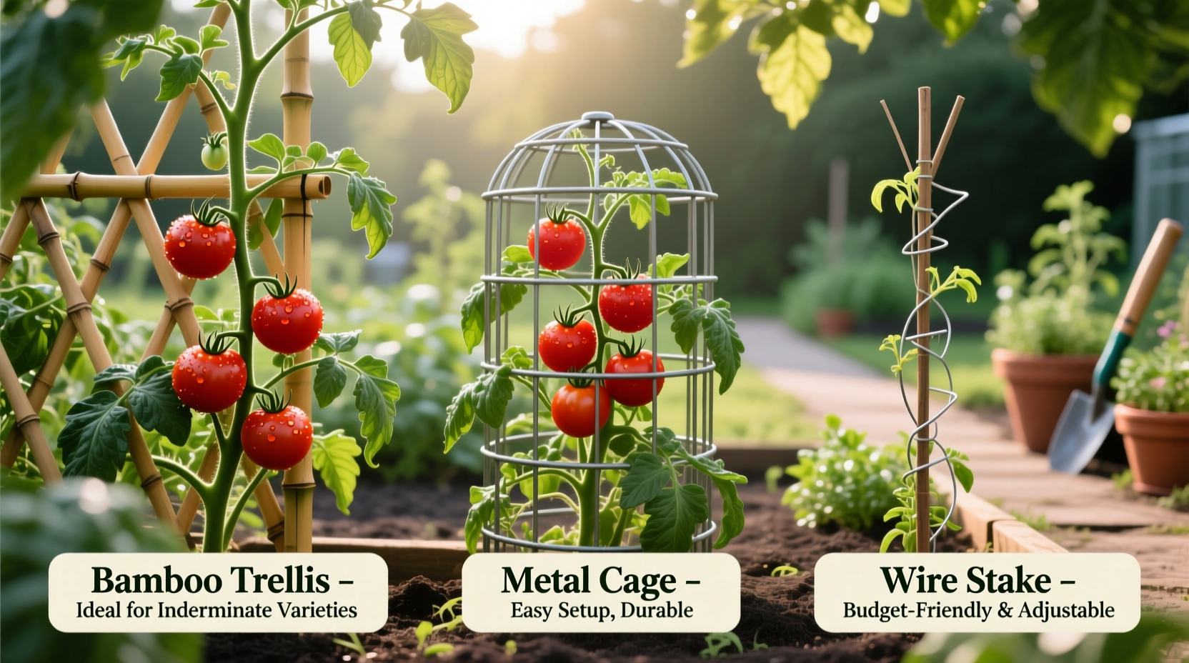 How to Choose the Best Tomato Plant Support for Your Garden