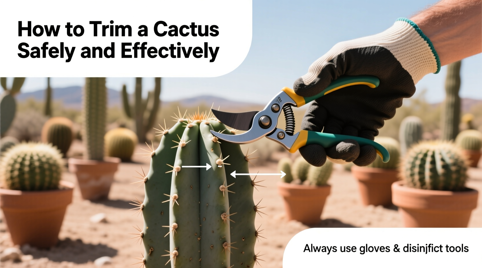 How to Trim a Cactus Safely and Effectively