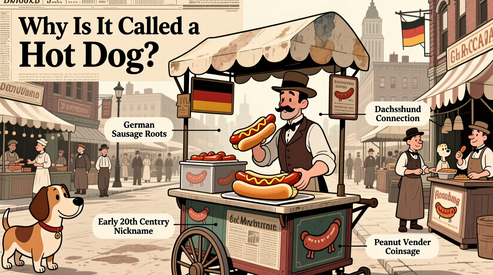 Why Is It Called A Hot Dog Origins History Explained