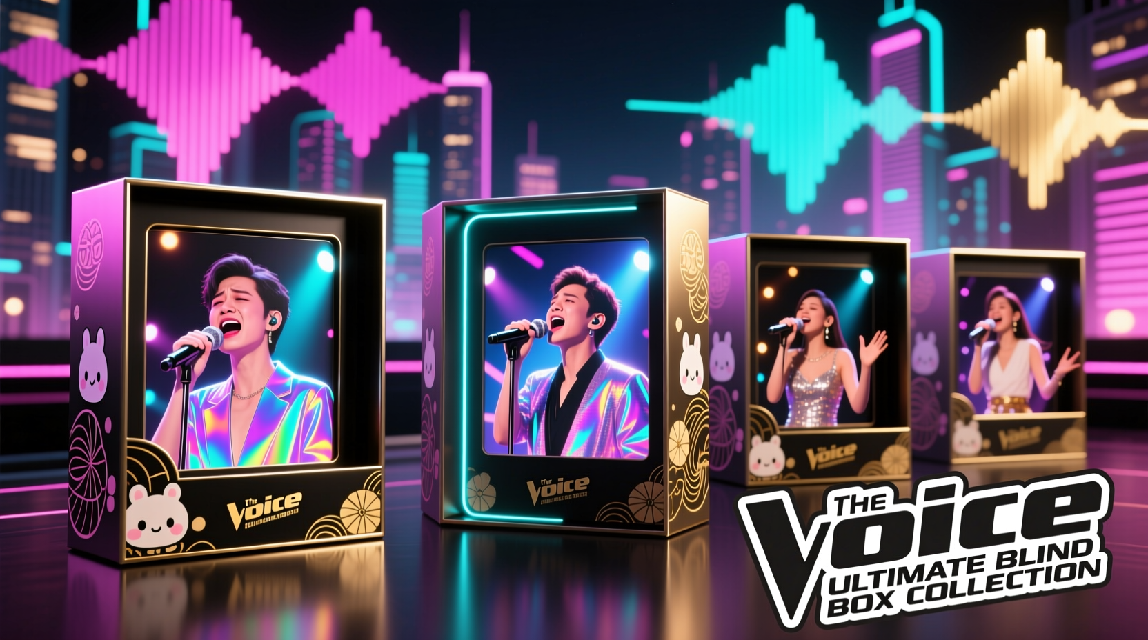 Explore The Best Blind Auditions On The Voice With Unique Collectible ...