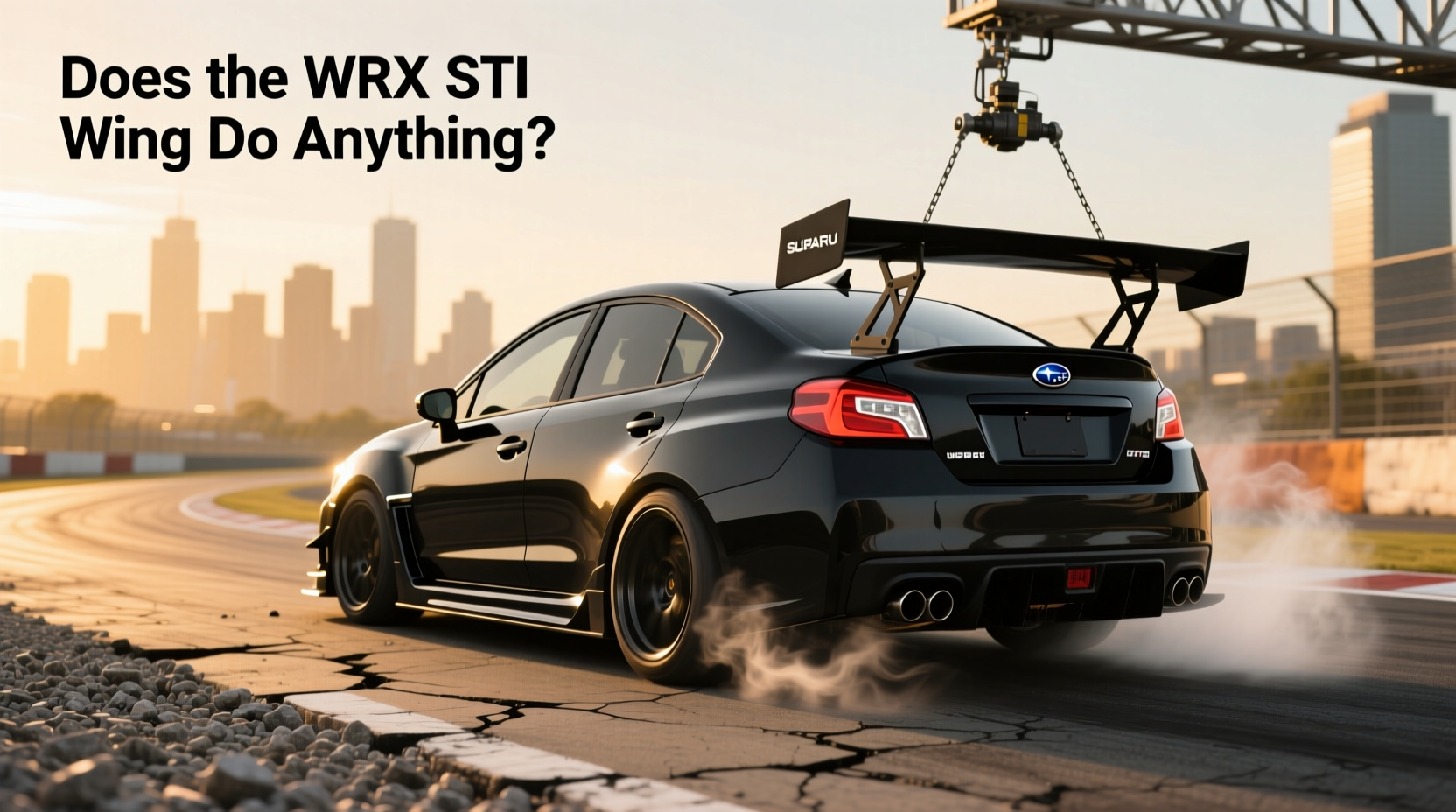 How to Choose Subaru STI Wing, Does the WRX STI Wing Do Anything?