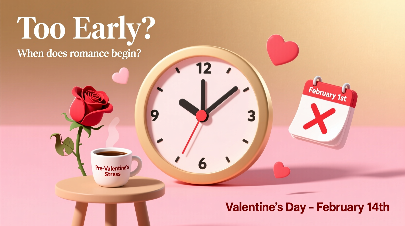 How Early Is Too Early for Valentine's Day Celebrations?