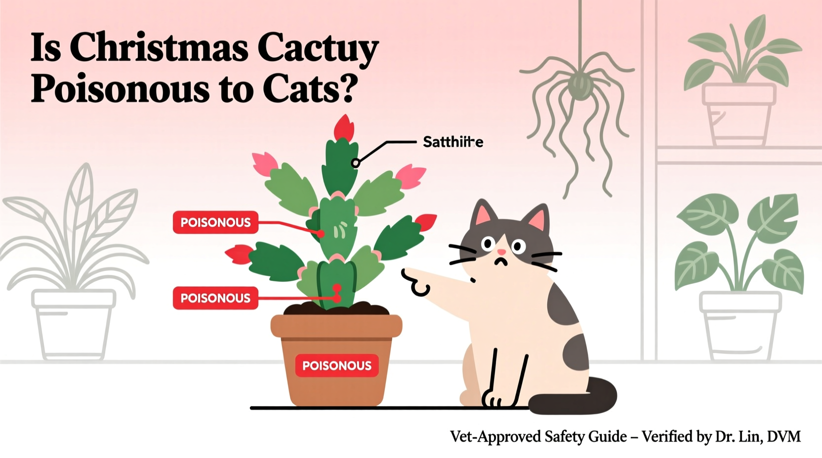 Is Christmas Cactus Poisonous to Cats? Vet-Approved Safety Guide