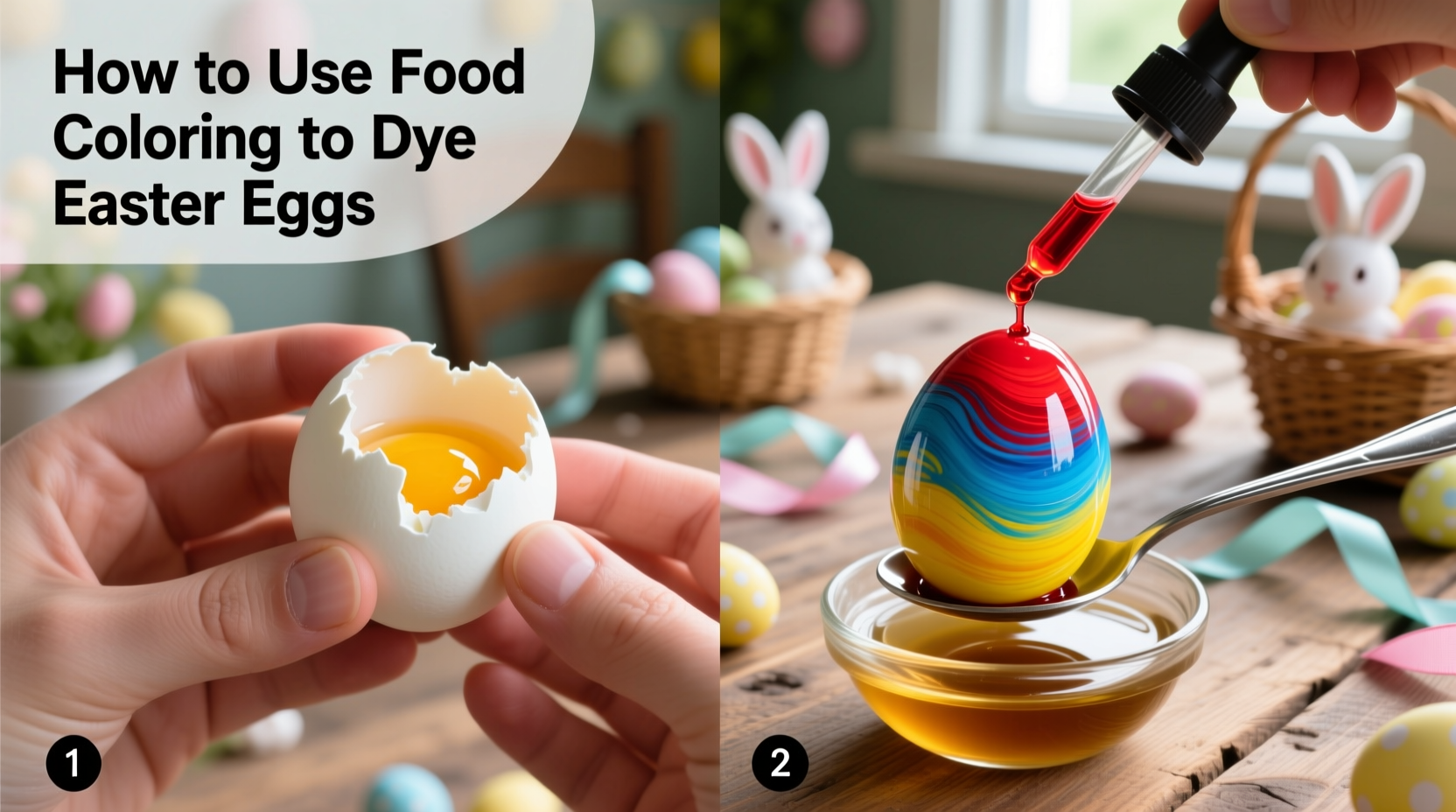 How to Use Food Coloring to Dye Easter Eggs