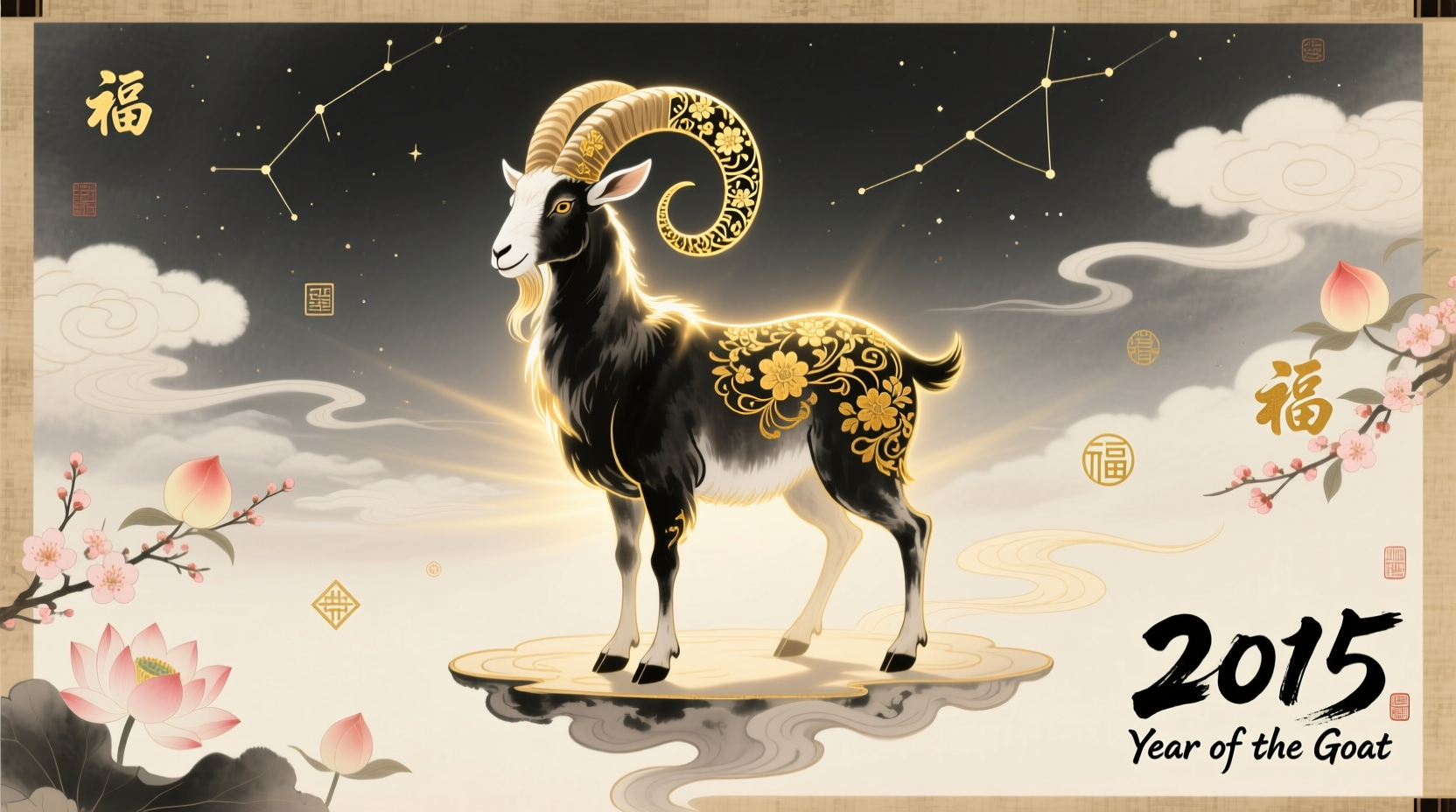 The Zodiac Sign for 2015 Chinese New Year Was the Goat