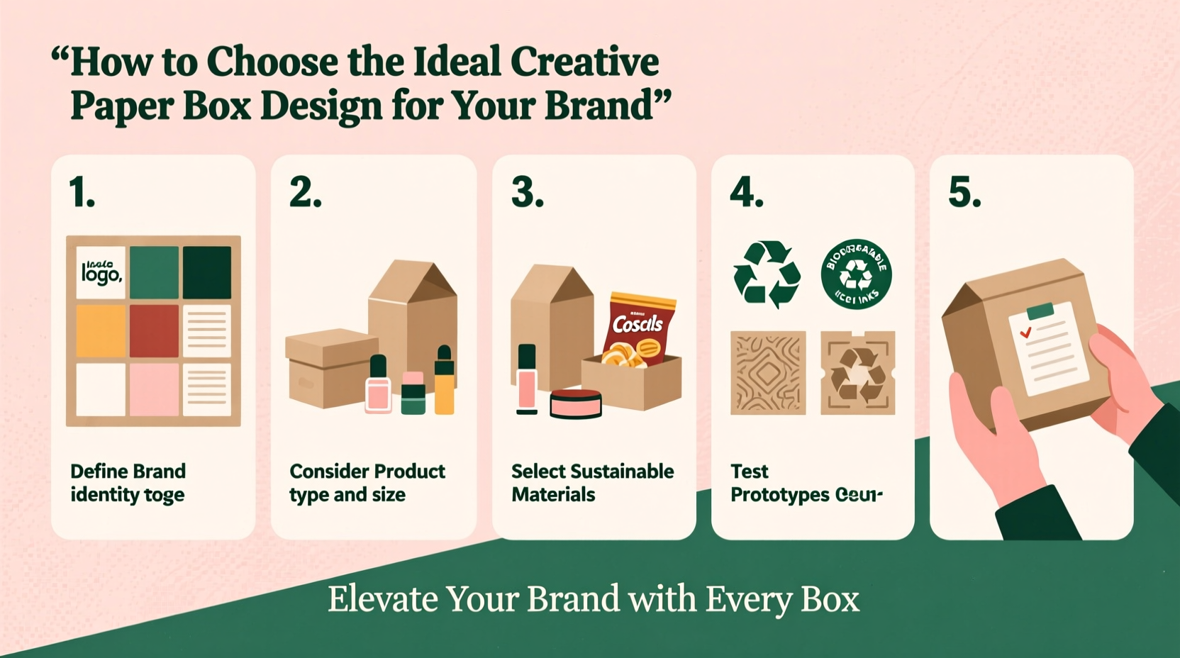 How To Choose The Ideal Creative Paper Box Design For Your Brand A Step By Step Guide