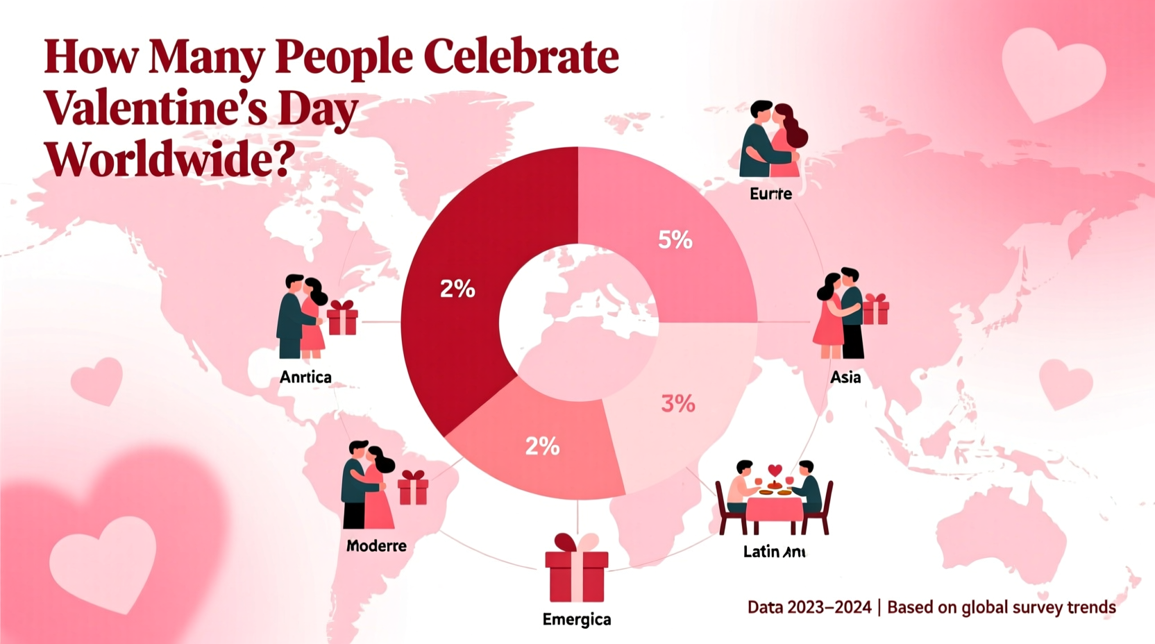 How Many People Celebrate Valentine's Day Worldwide?