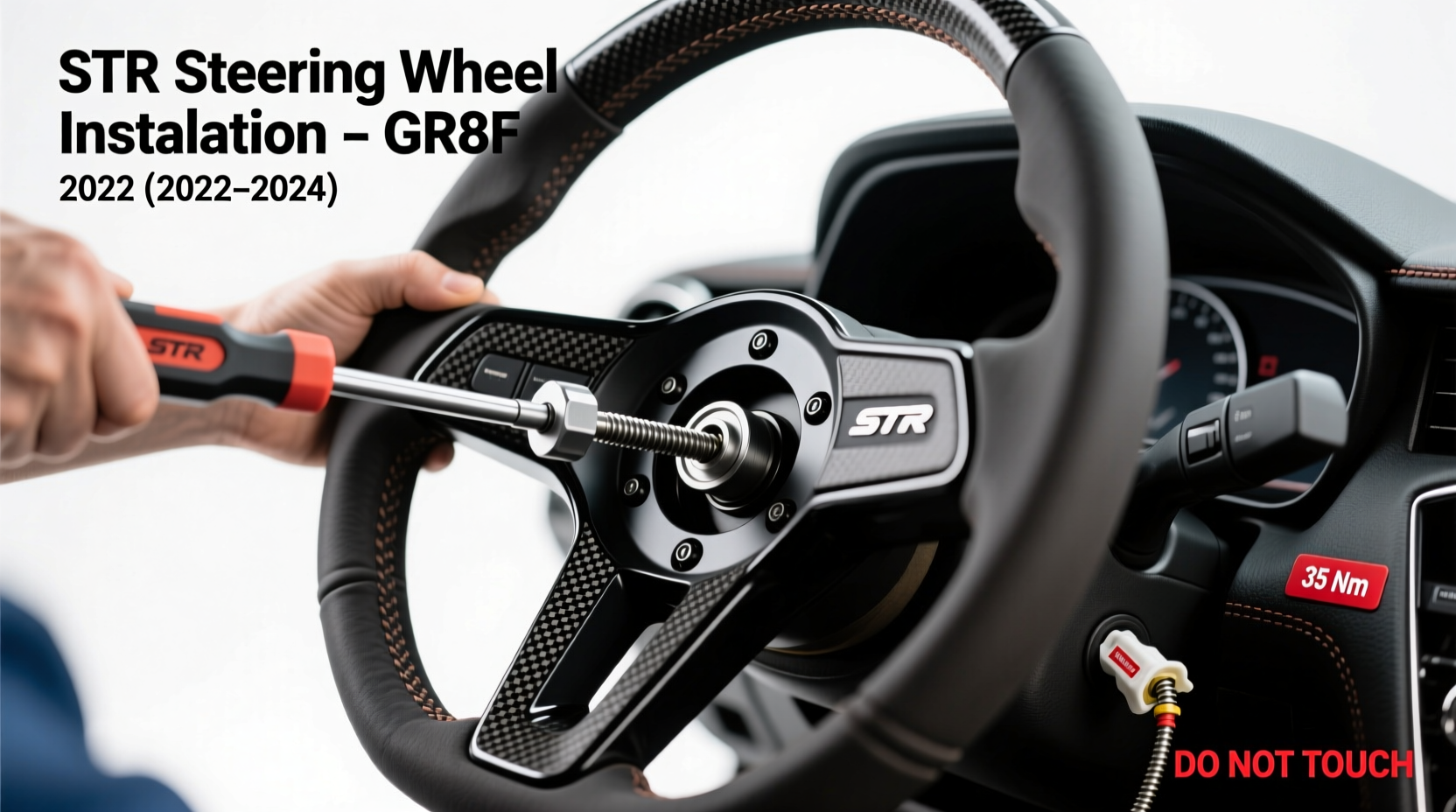How to Install an STR Steering Wheel on a GR86 (2022–2024)
