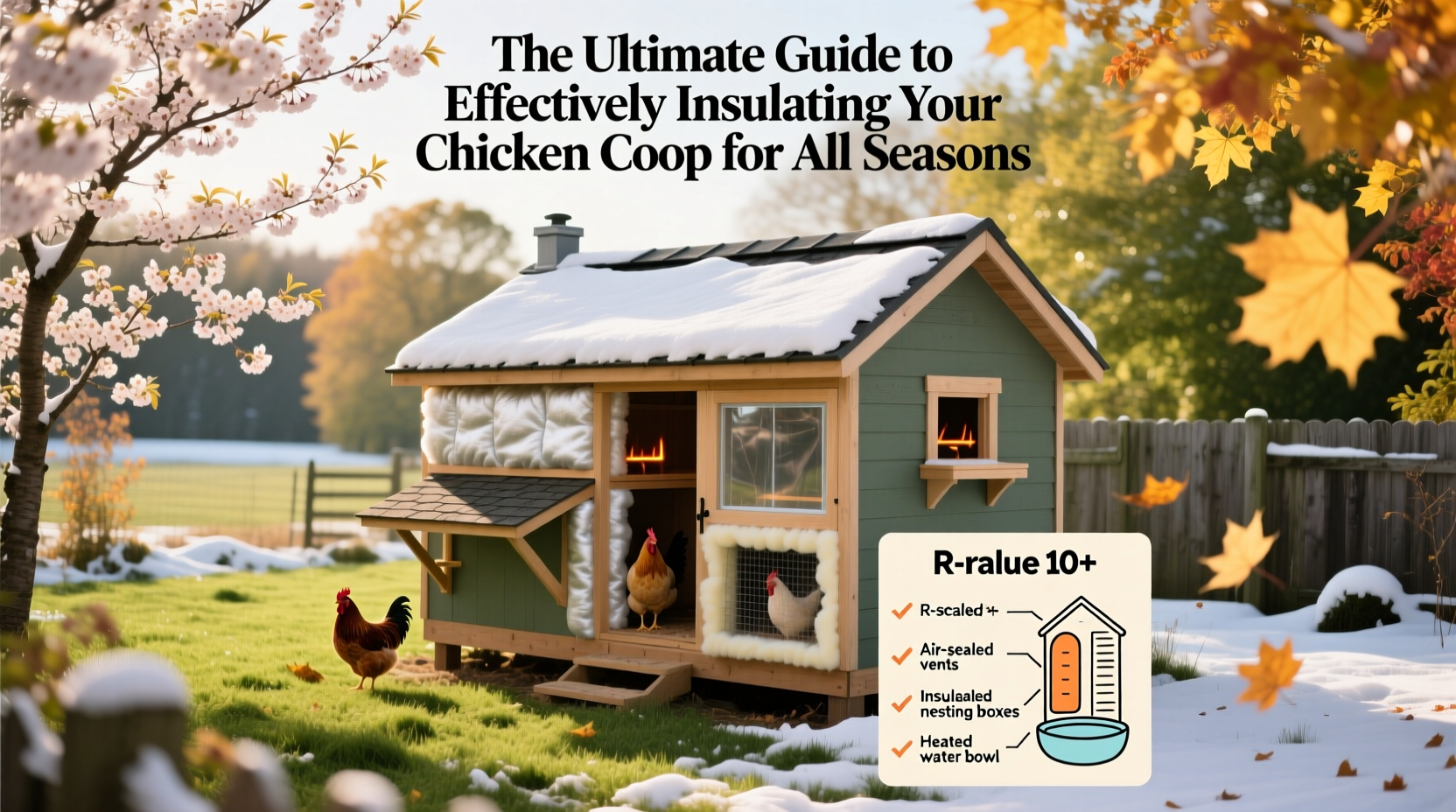 The Ultimate Guide To Effectively Insulating Your Chicken Coop For All ...
