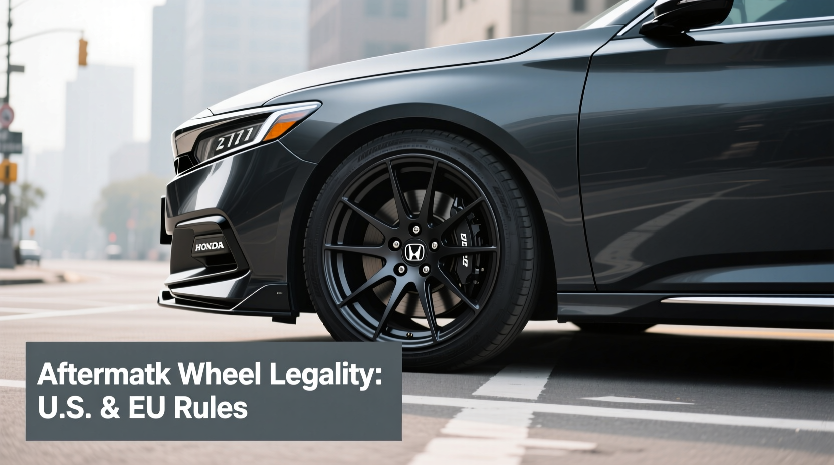 2021 Honda Accord Aftermarket Wheel Legality: U.S. & EU Rules