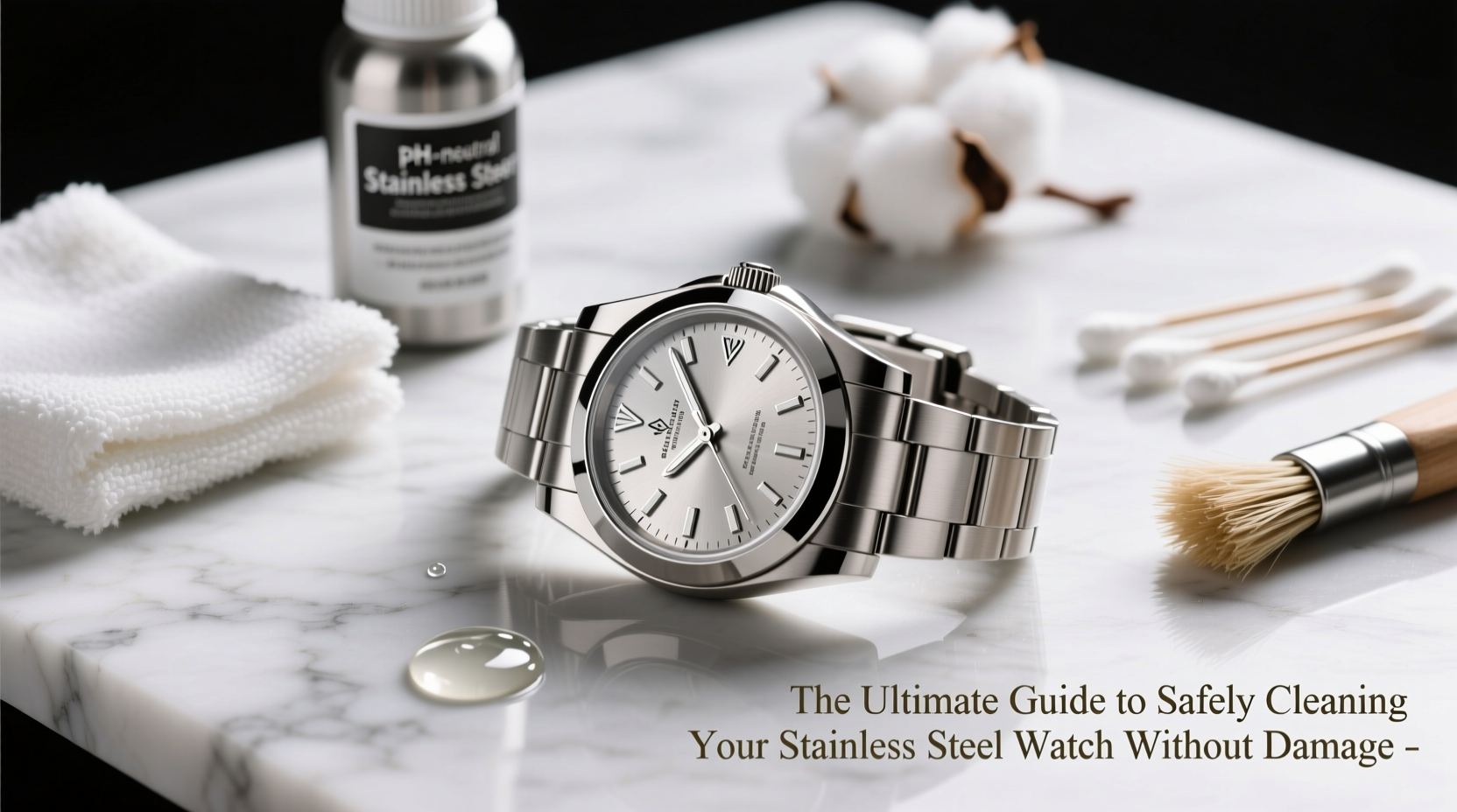 The Ultimate Guide To Safely Cleaning Your Stainless Steel Watch ...