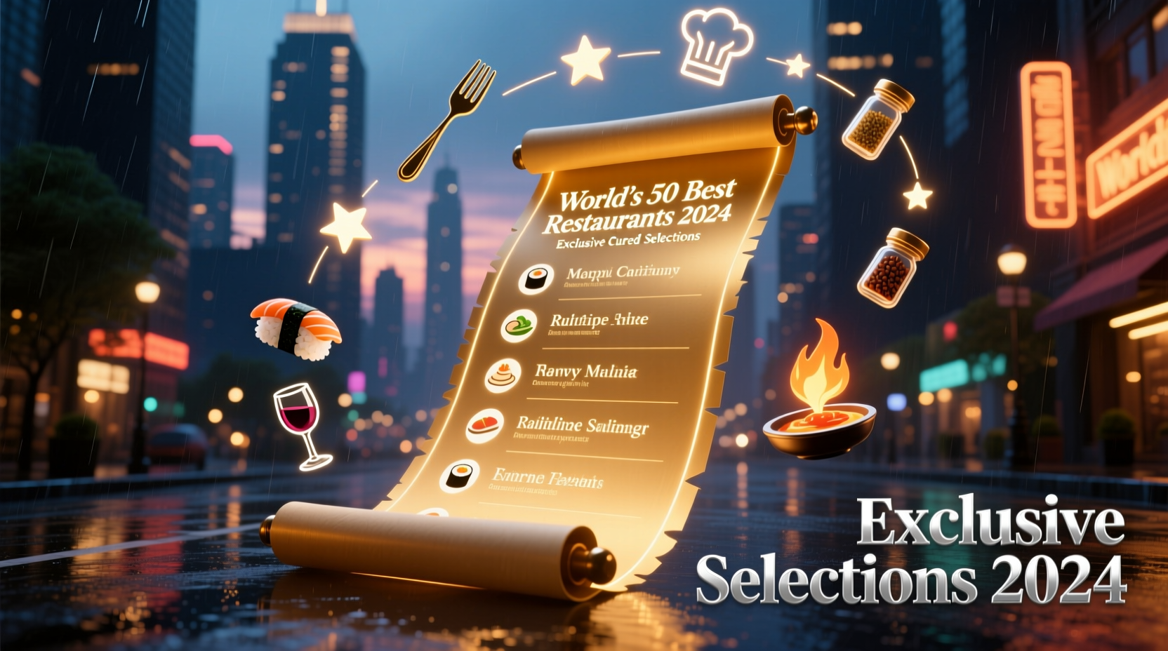 Explore The Worlds 50 Best Restaurants 2024 List With Exclusive Selections