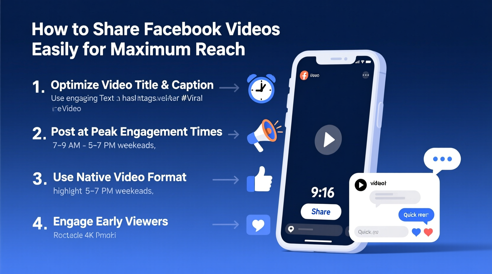 How To Share Facebook Videos Easily Step By Step Tips For Maximum Reach