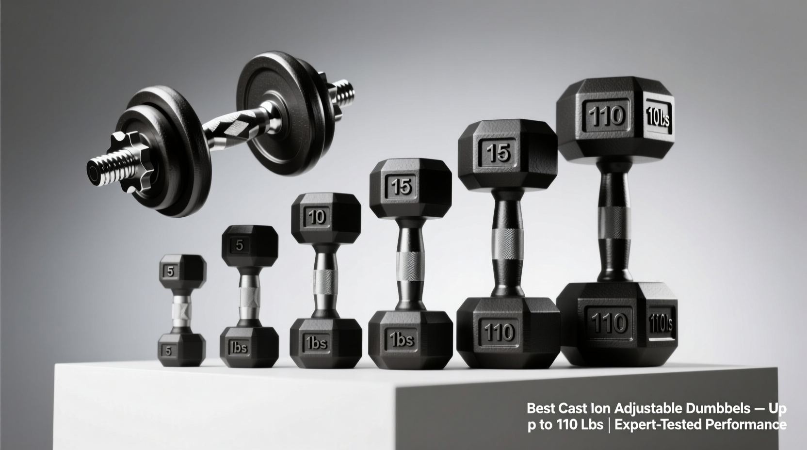 How to Choose the Best Cast Iron Adjustable Dumbbells Weight Set to 110 lbs