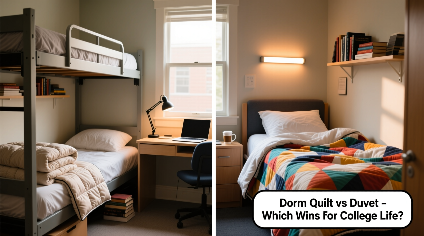 Dorm Quilt Vs Duvet Which One Is Actually Better For College Life