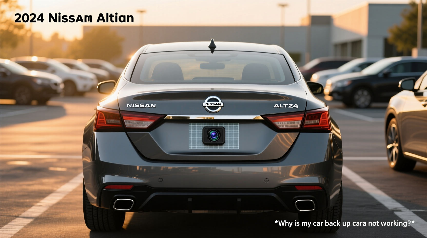 How to Choose Nissan Altima Rear View Camera, Why Is My Car Back Up ...
