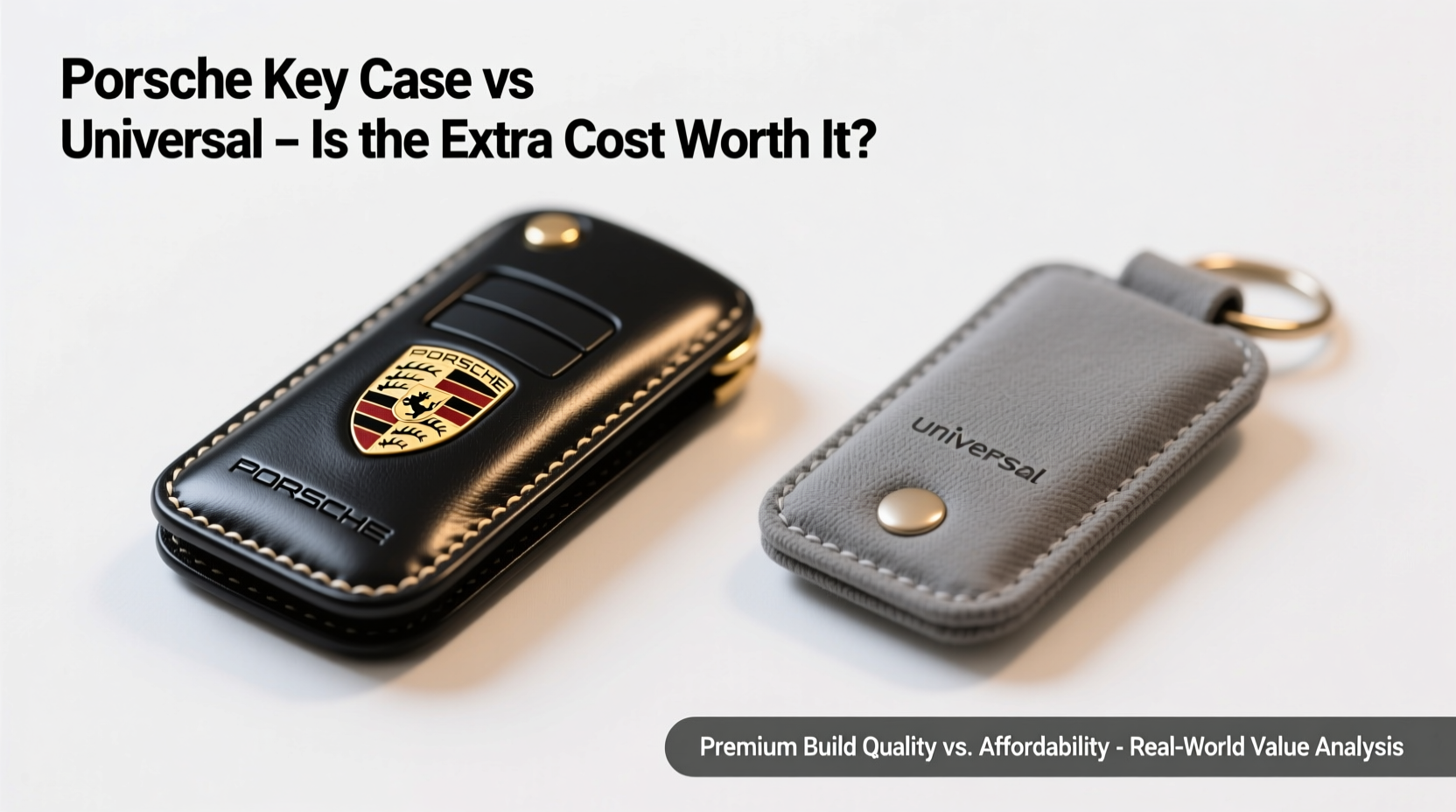 Porsche Key Case Vs Universal Is The Extra Cost Really Worth It