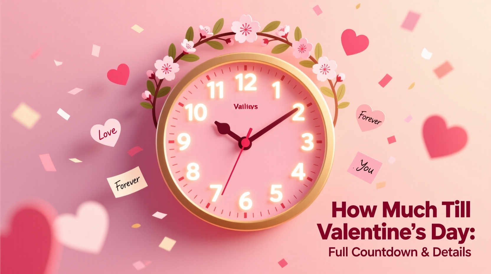 How Much Till Valentine's Day: Full Countdown & Details