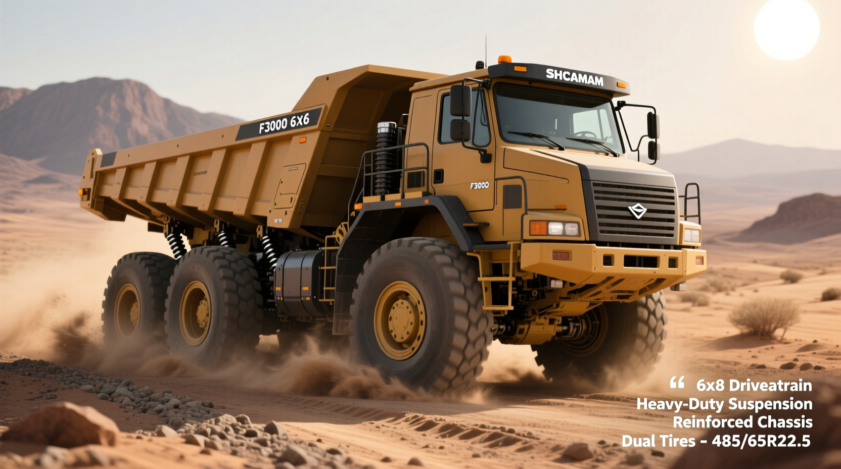 How to Choose the Best Shacman F3000 6x6 for Heavy-Duty Applications