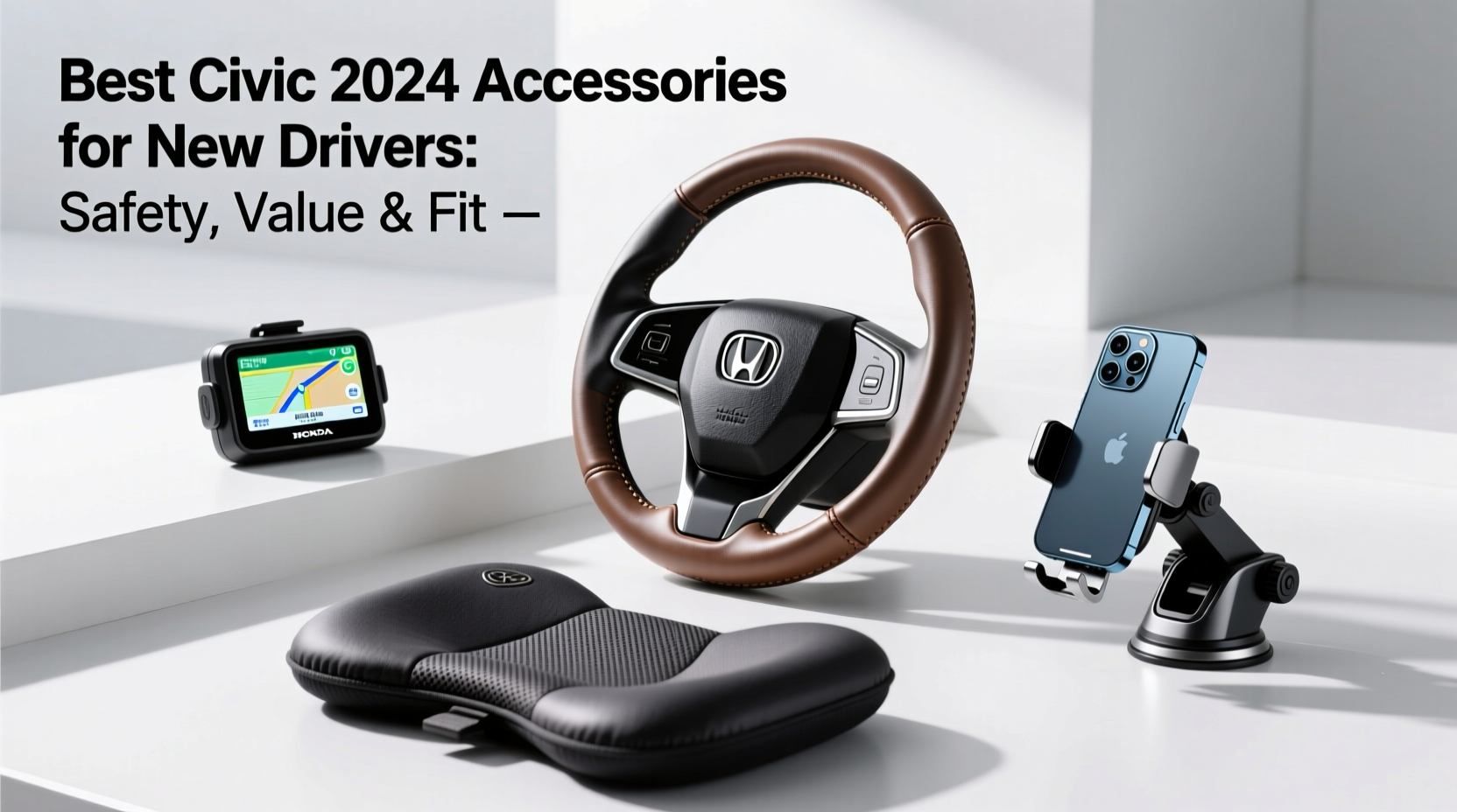 Best Civic 2024 Accessories for New Drivers: Safety, Value & Fit