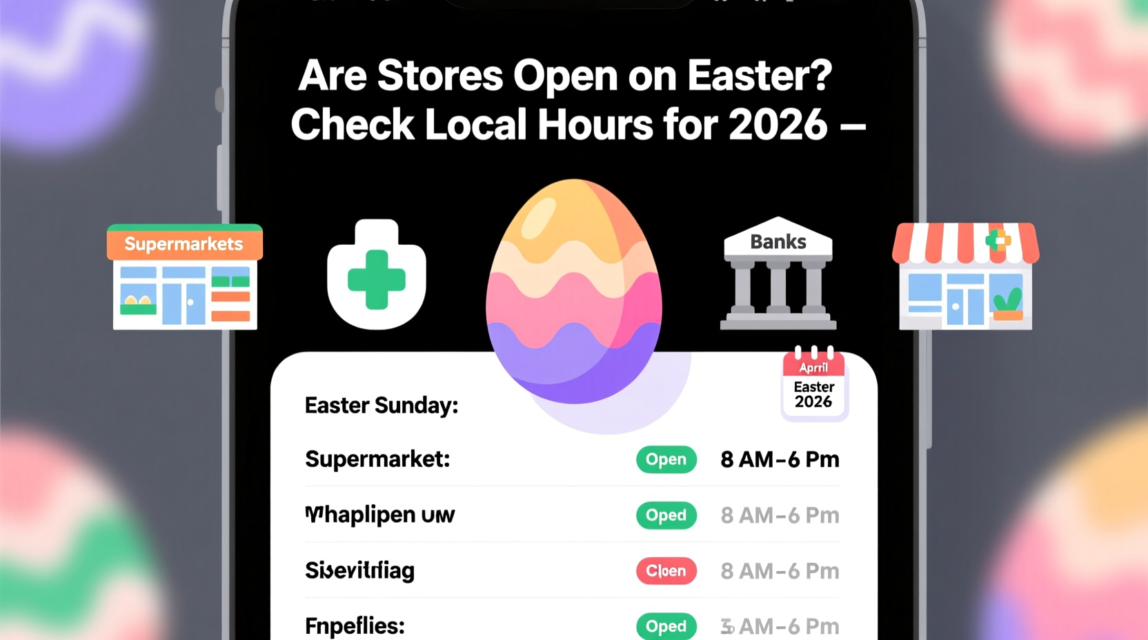 Are Stores Open on Easter? Check Local Hours for 2026