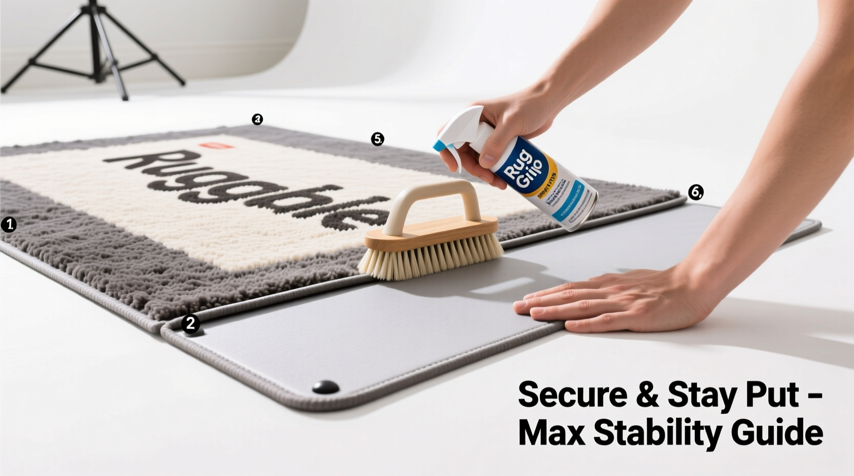 Step By Step Guide How To Securely Attach Your Ruggable Rug To A Rug ...