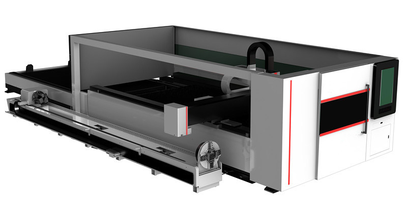 5 Axis Stable Plate Steel Fiber Laser Bevel Cutting Machine For K Groove Processing
