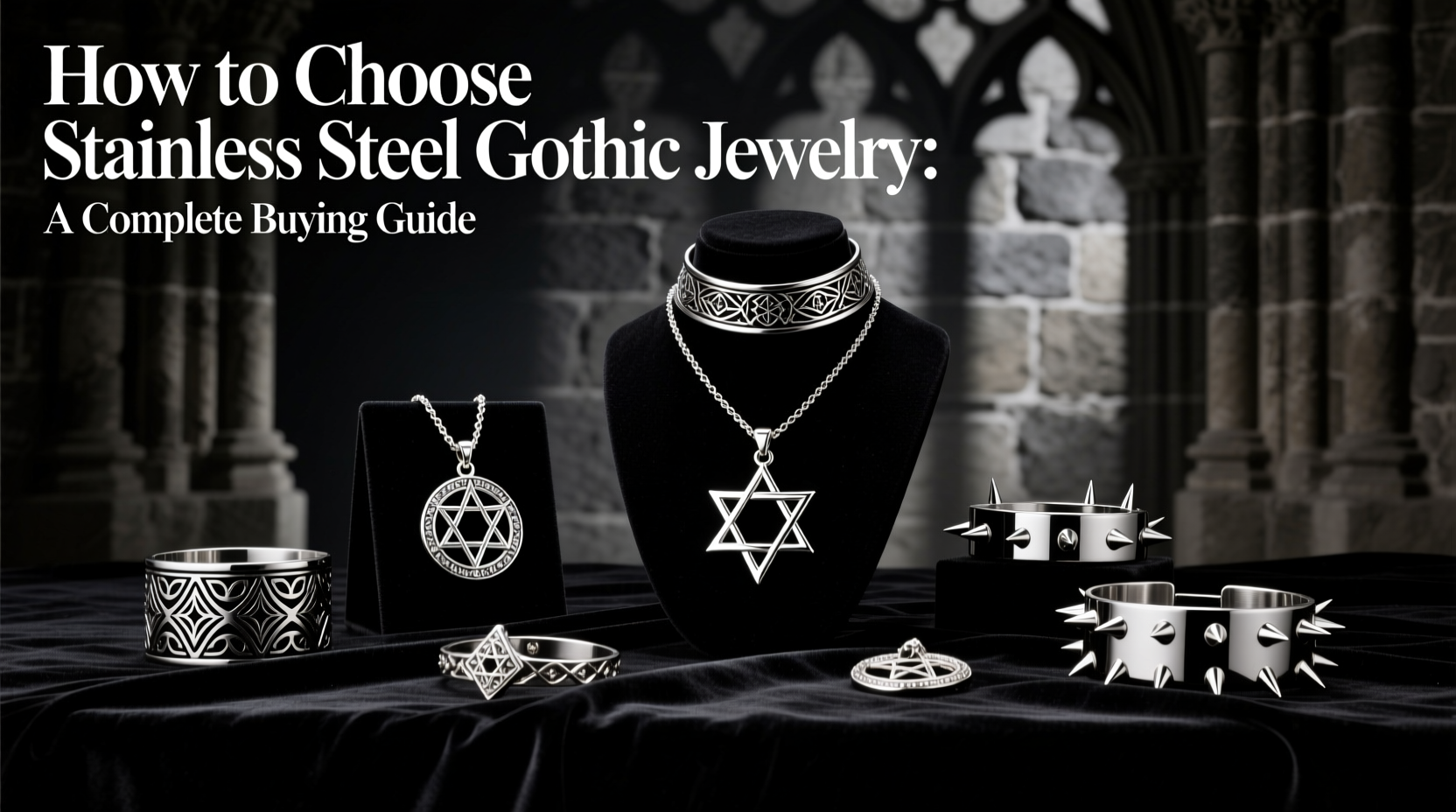 How to Choose Stainless Steel Gothic Jewelry: A Complete Buying Guide
