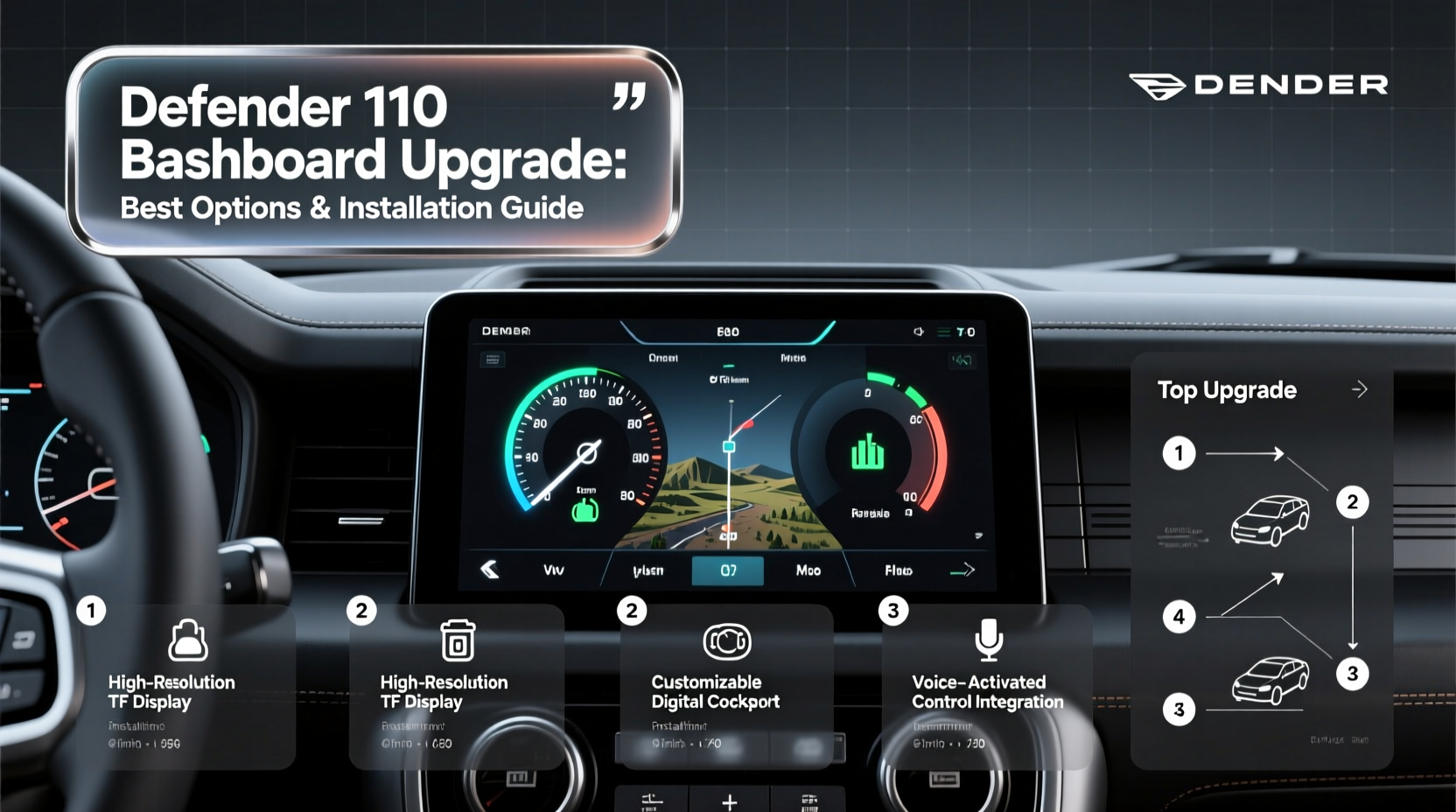Defender 110 Dashboard Upgrade: Best Options & Installation Guide