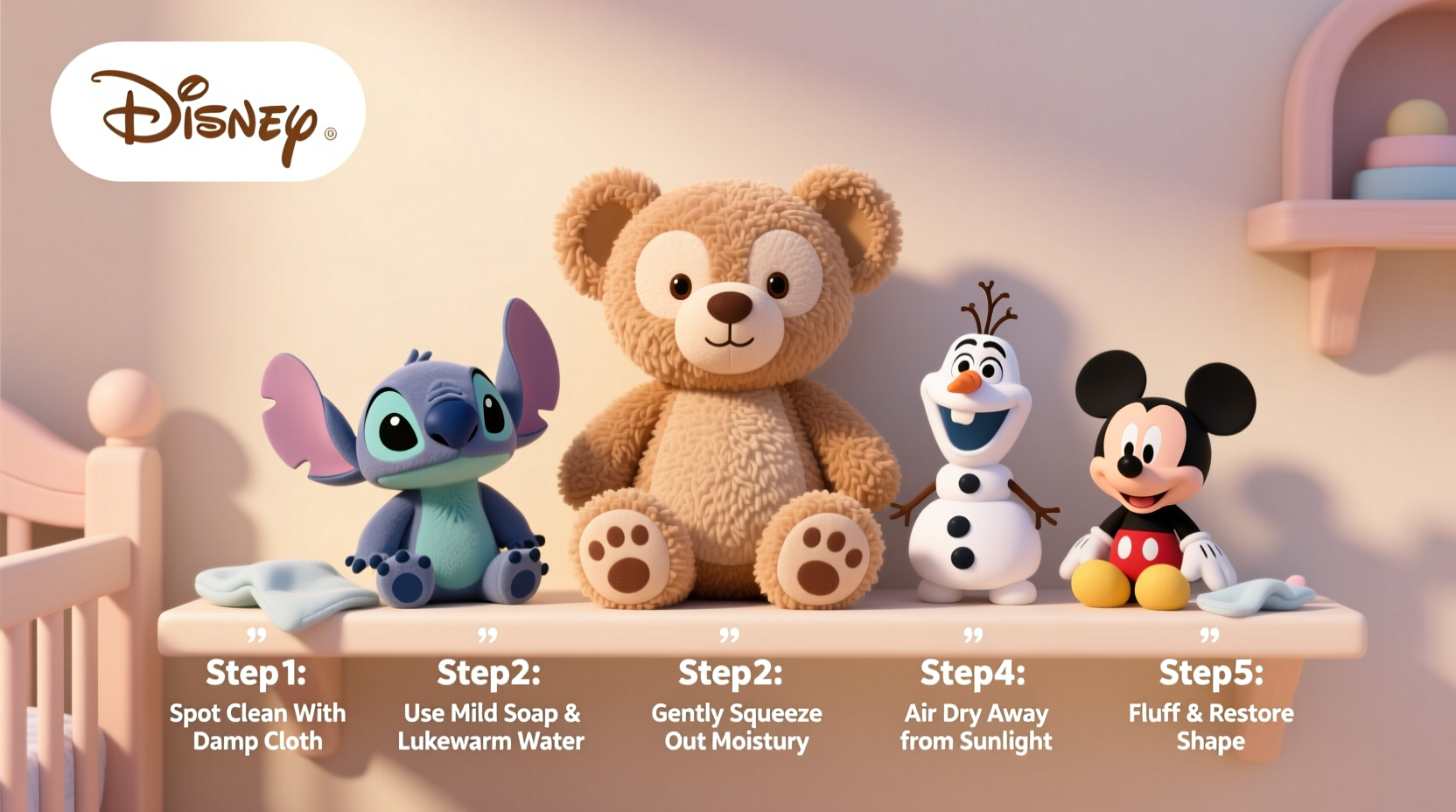 The Ultimate Guide To Safely Washing Your Disney Duffy And Friends ...